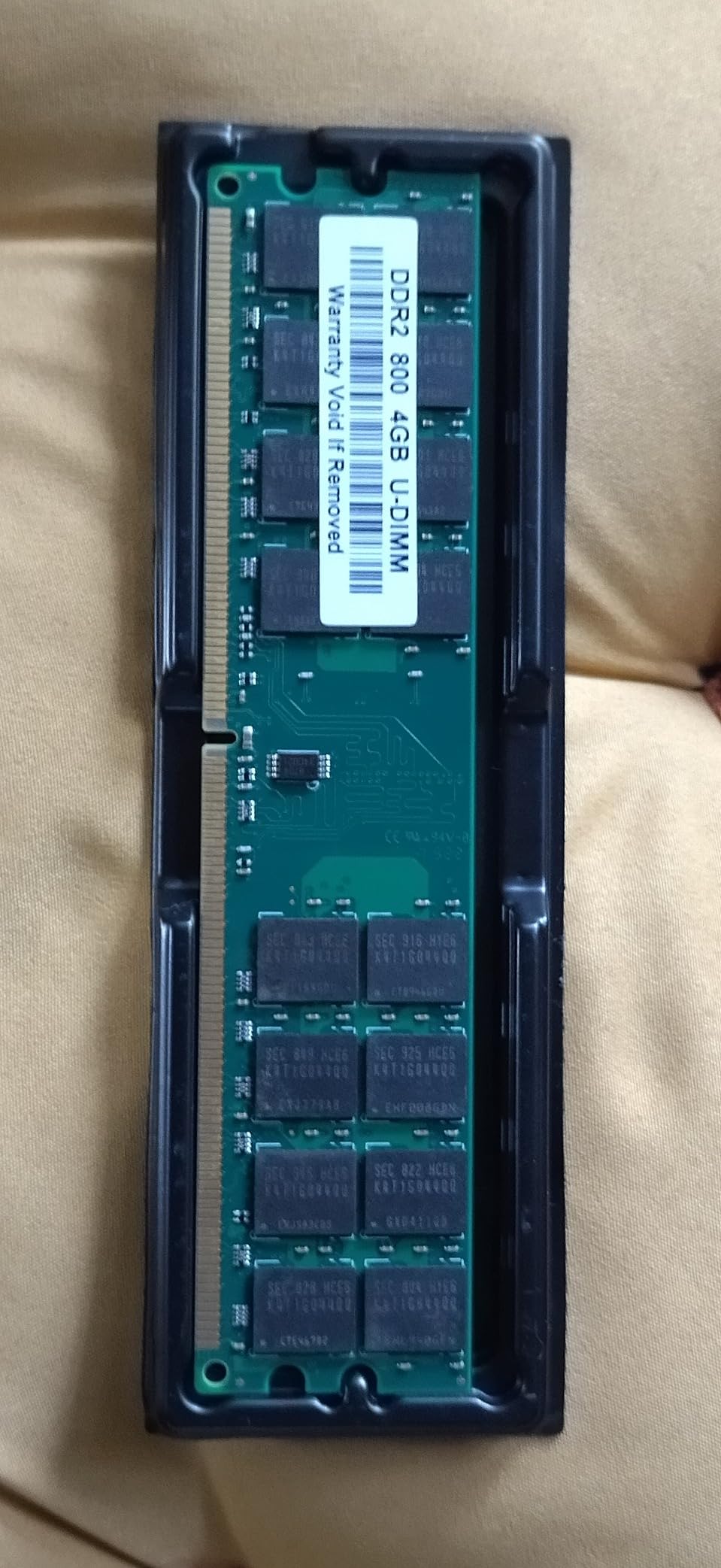 Kufoo 4GB DDR2 PC2-6400 800MHz 1.8V 240 Pin Memory for Ram, Desktop PC ...