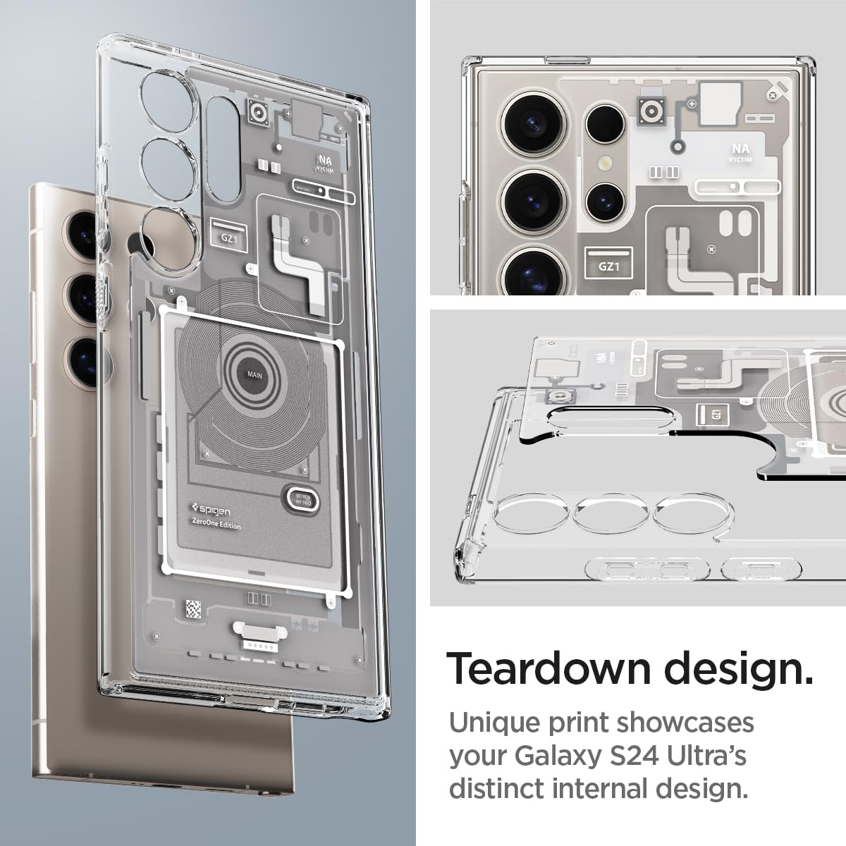 Snapklik.com : Spigen Ultra Hybrid Designed For Galaxy S24 Ultra Case