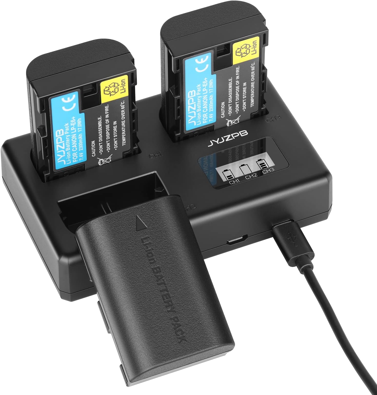 Amazon.com : BM 2-Pack of LP-E6N Batteries and Dual Battery Charger for ...