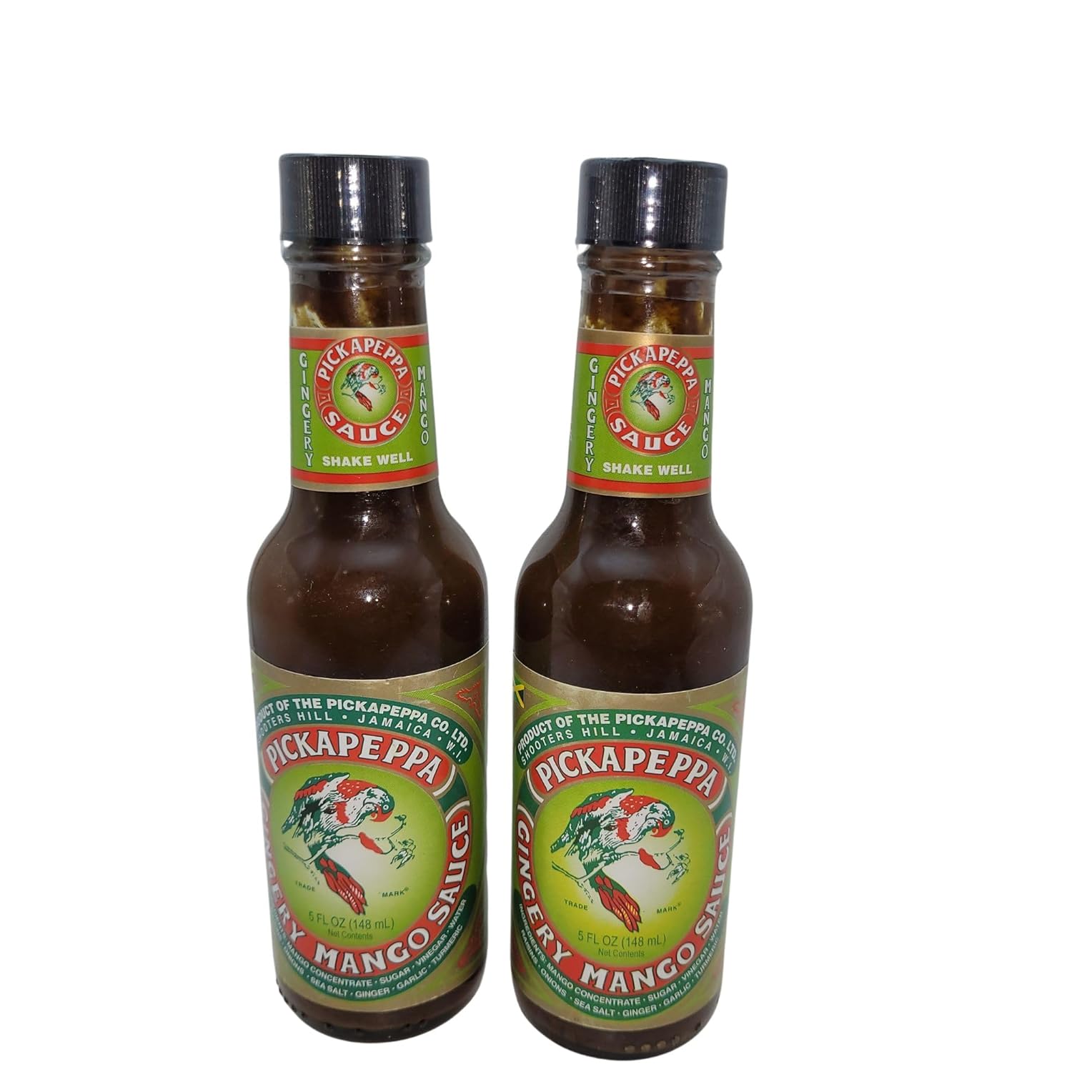 Amazon.com : Real Jamaican Pickapeppa Sauce- Gingery Mango : Grocery ...
