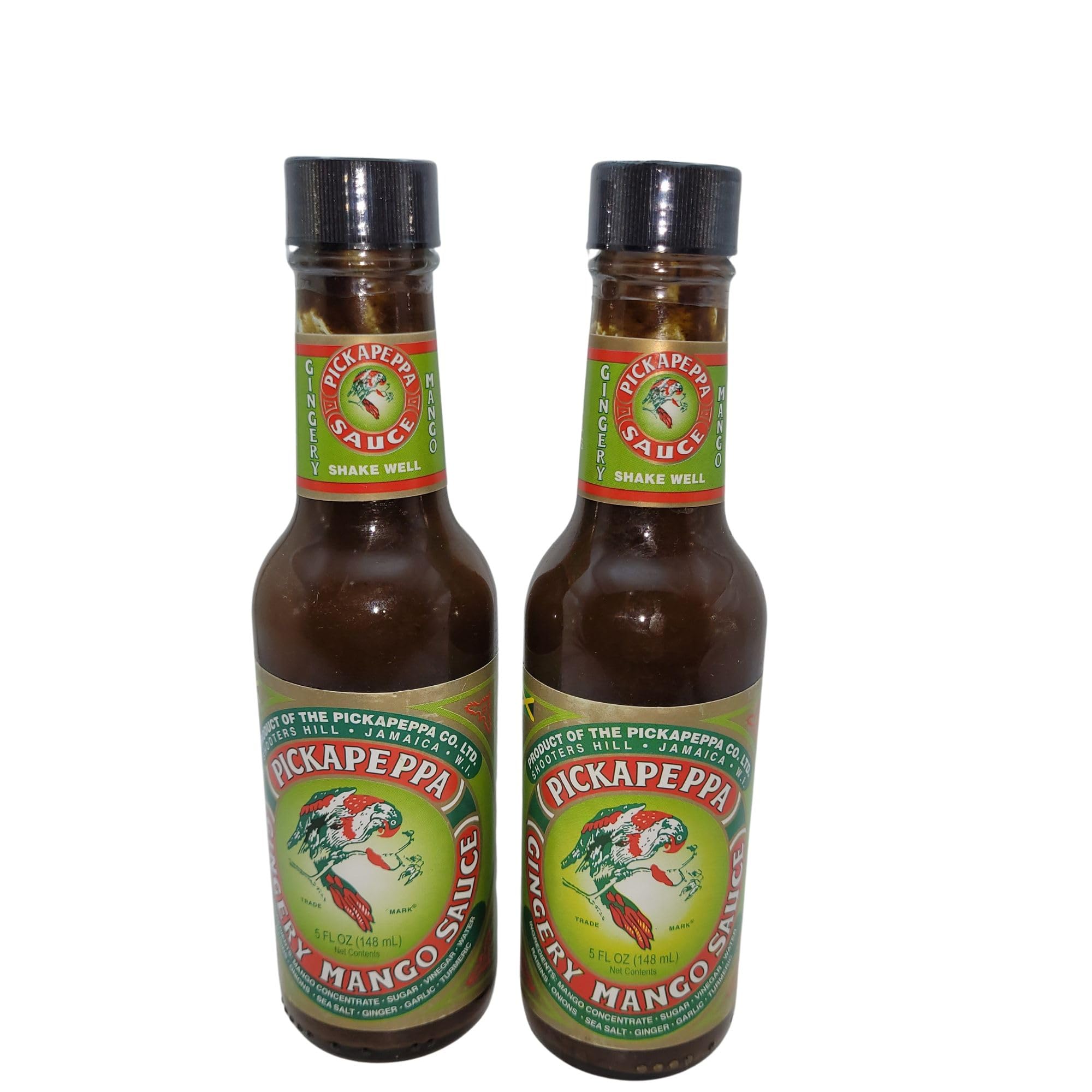 Amazon.com : Real Jamaican Pickapeppa Sauce- Gingery Mango : Grocery ...