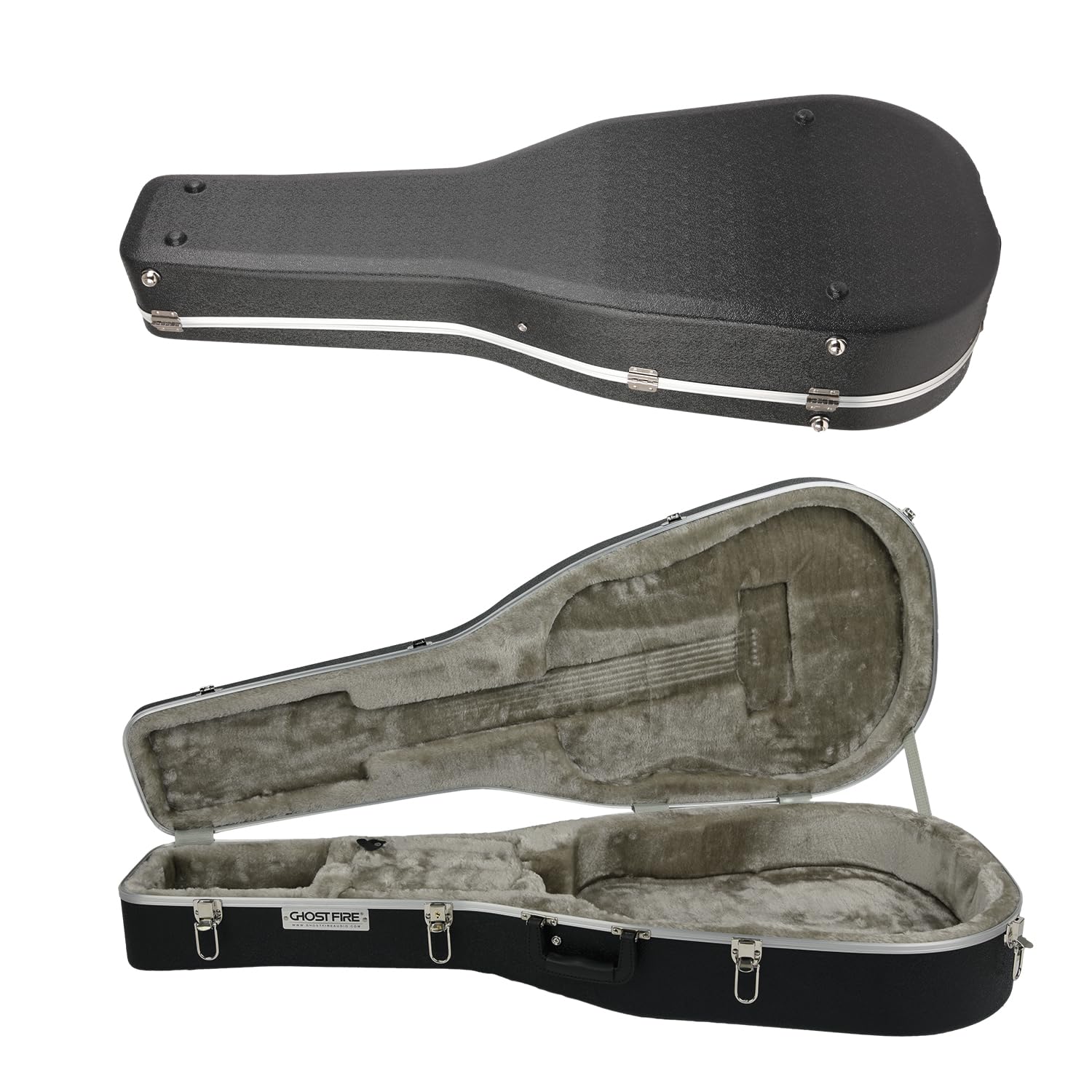 Snapklik.com : GHOSTFIRE Hard-Shell Cases Acoustic Guitar Case Super ...