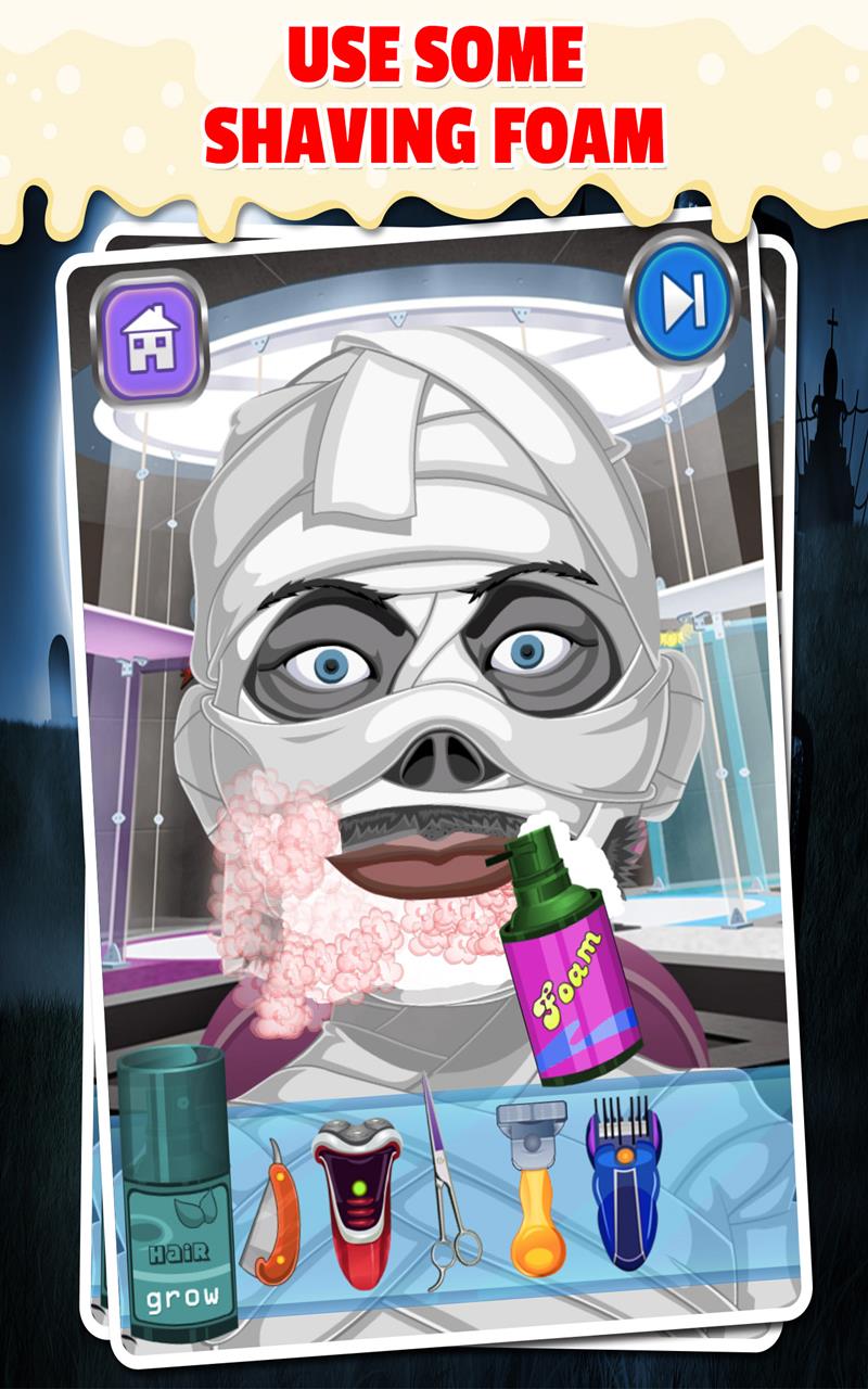 The Scary Super Spooky Shaving Salon Hairdresser Makeover Free - App on ...