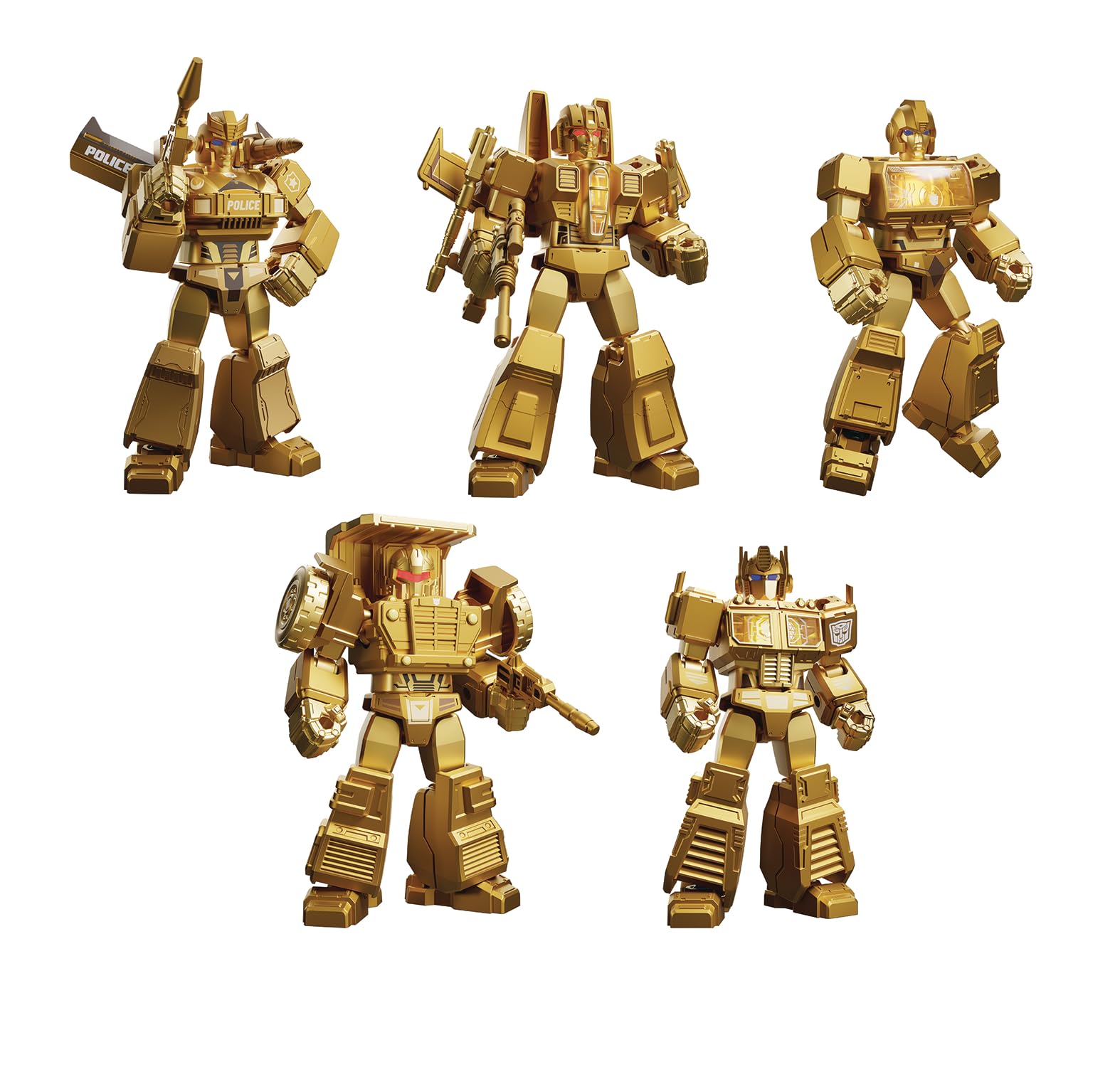 Transformers Limited Edition Gold Series Model Kit Box Set : Amazon.ca ...