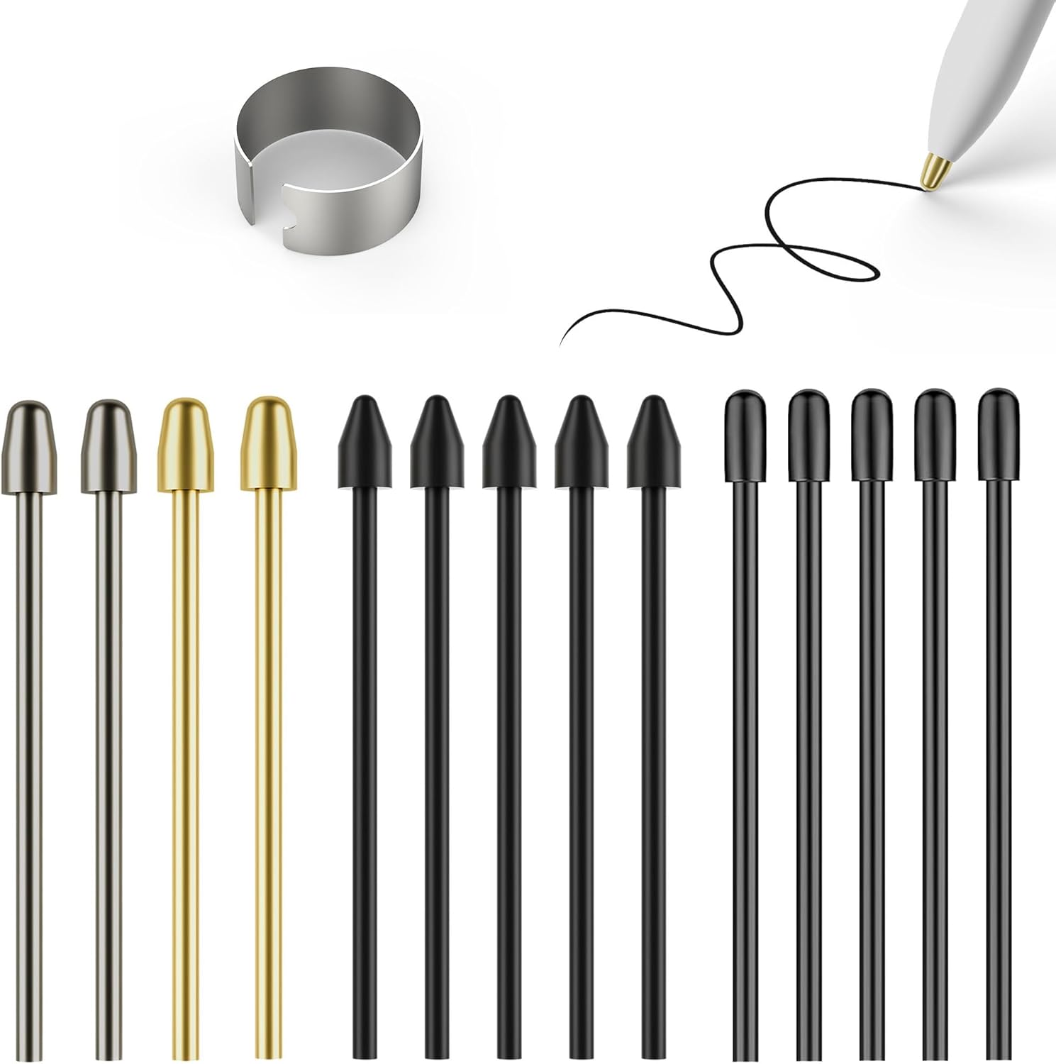 Amazon.com: Marker Stylus Tips for Remarkable 2 Pen Tips with Nibs ...