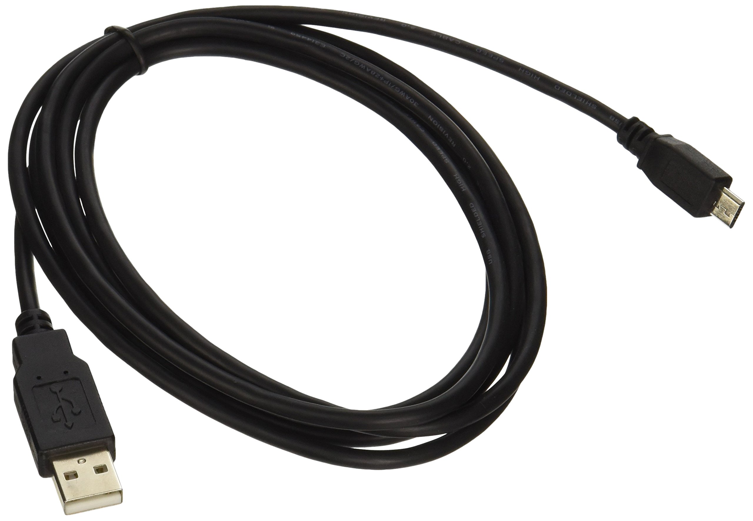 Amazon.com: CableWholesale Micro USB 2.0 Cable, Black, Type A Male ...