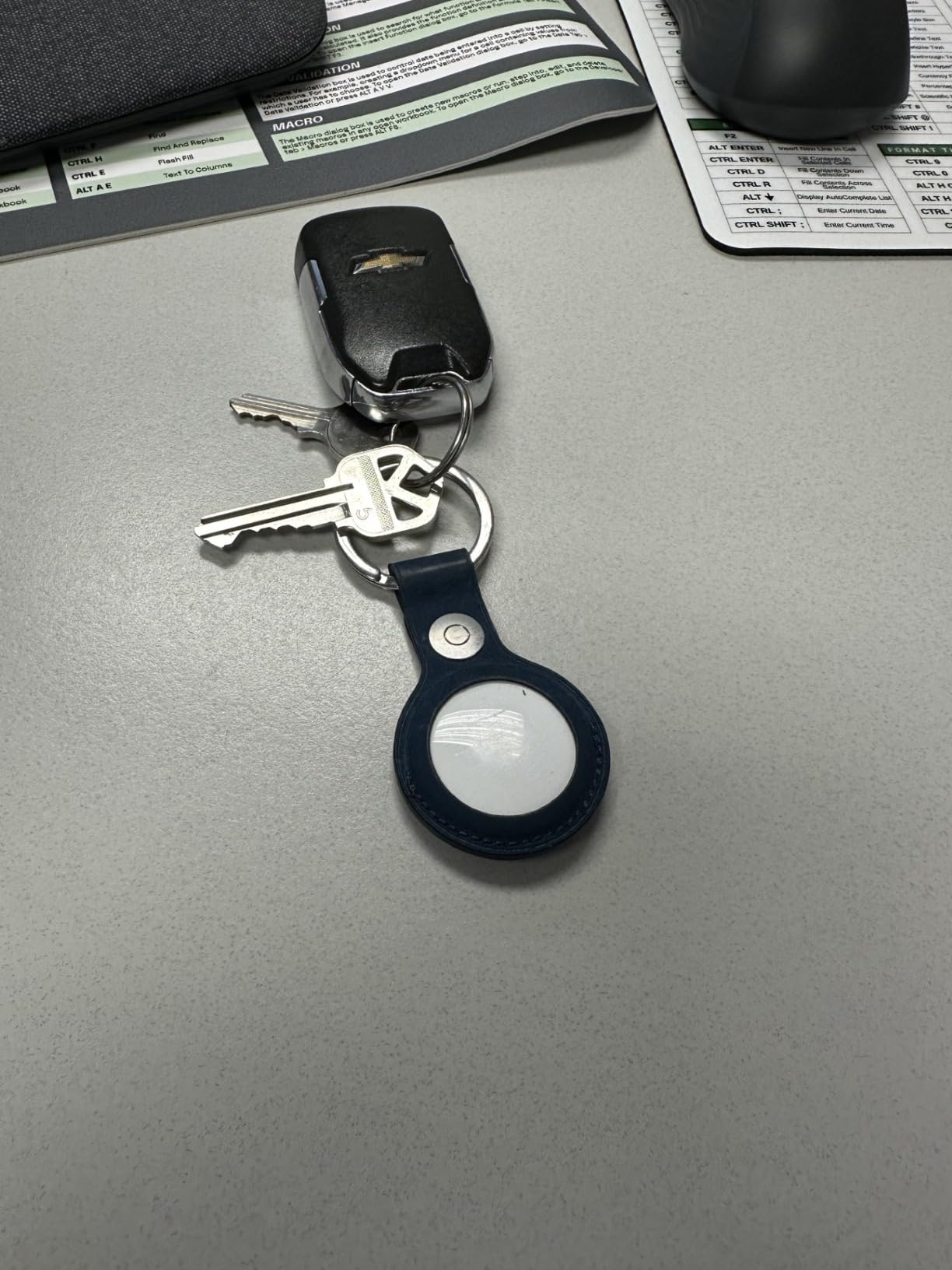 Amazon.com: Apple AirTag FineWoven Key Ring - Mulberry , Holder Only ...