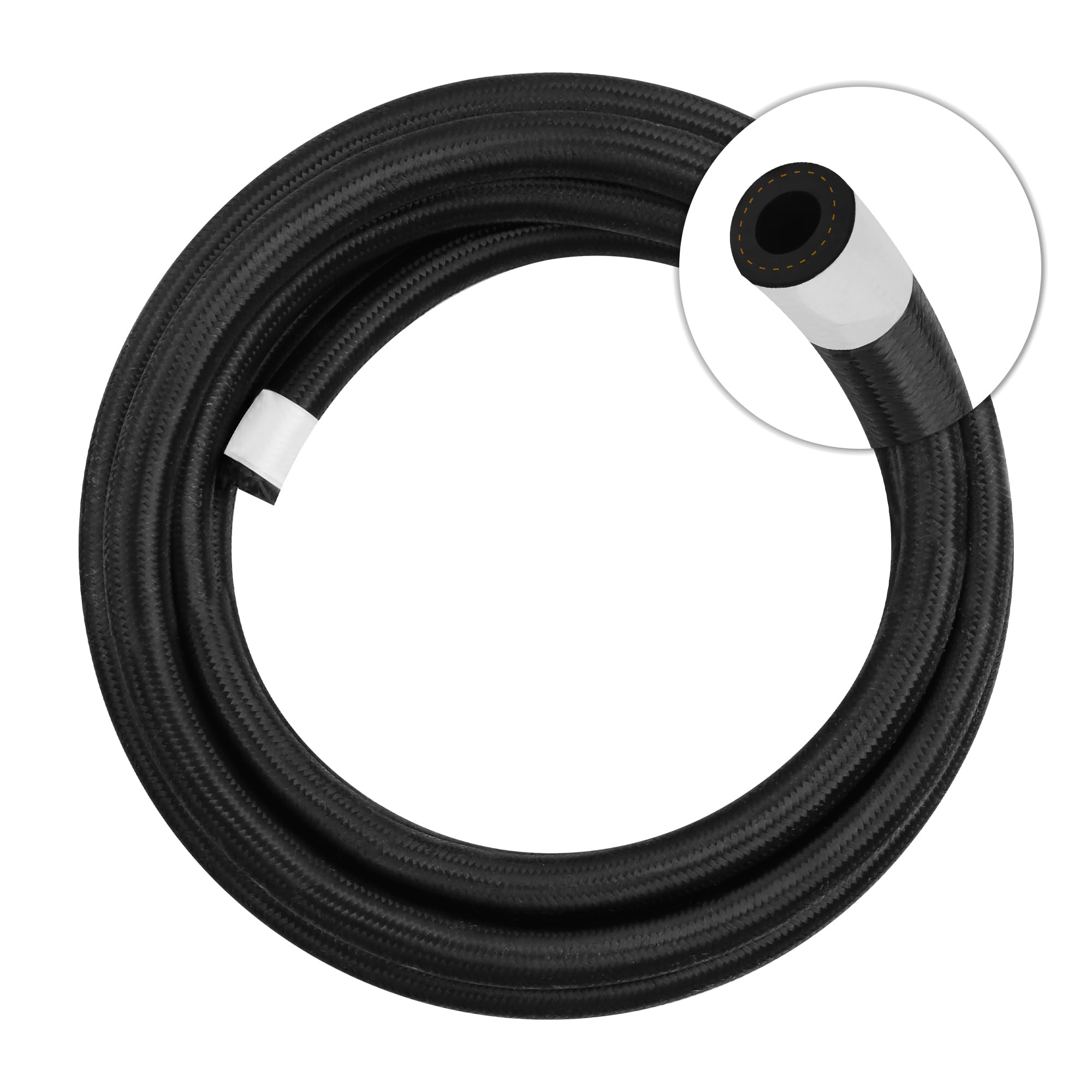 Amazon.com: 3/8 Fuel Lines with 3-Layer Combination Braided Fuel Line ...
