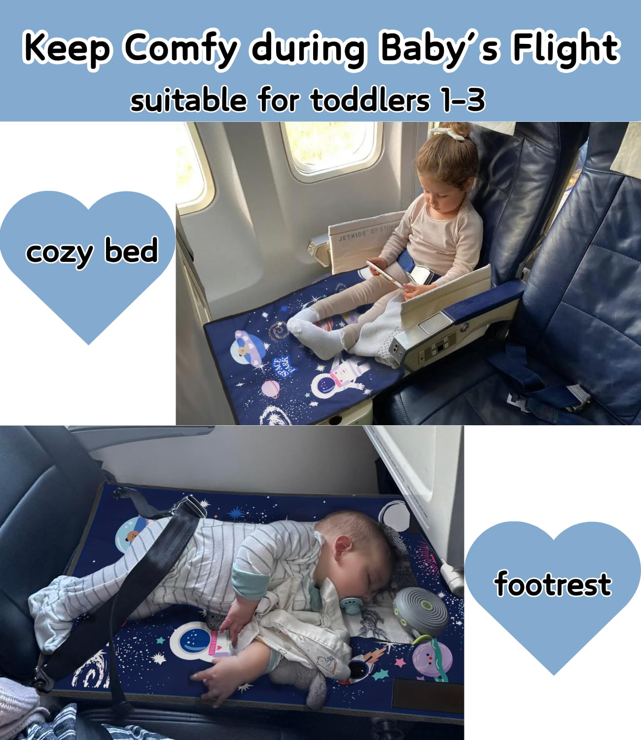 Inflight Toddler Bed Hi Sprout Toddler Airplane Bed - Portable Seat ...