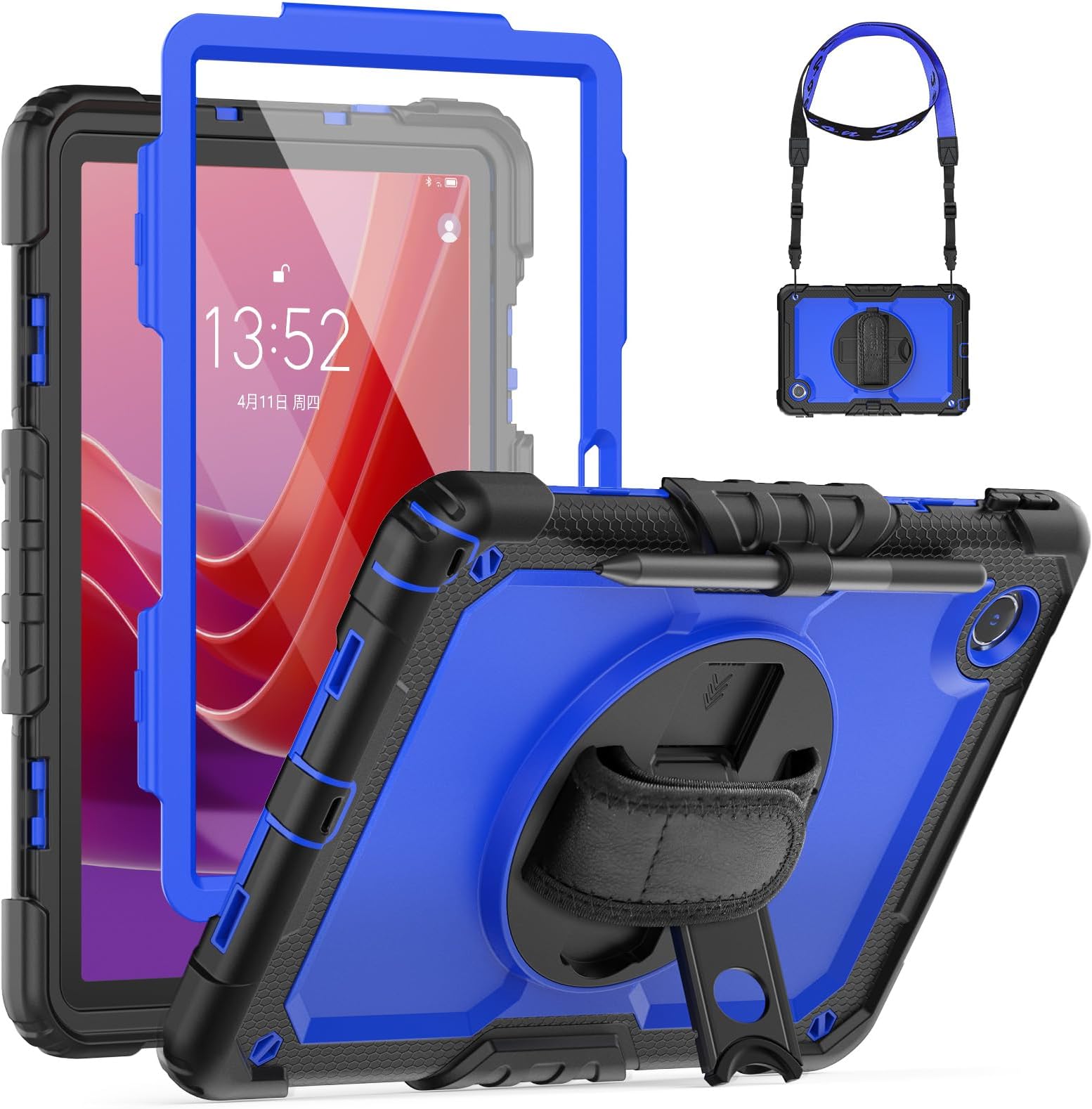 SEYMCY Case for Lenovo Tab M11 11 inch 2024 (TB-330FU/TB-331FC), Full ...