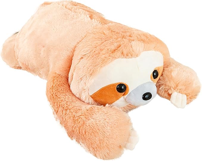 Amazon.com: EJK Sloth Plush Toy,Sloth Stuffed Animal, Cute Sloth Plush ...