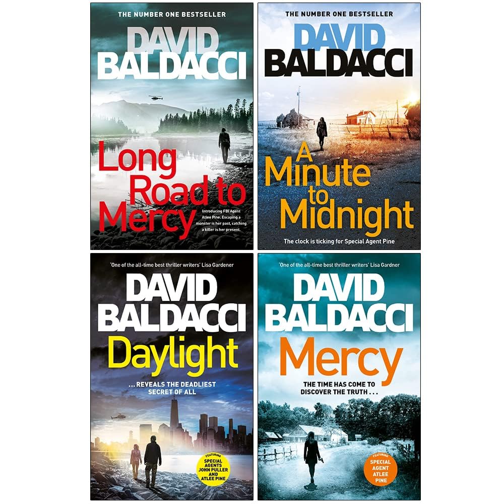 Atlee Pine Series 4 Books Collection Set By David Baldacci(Long Road to ...