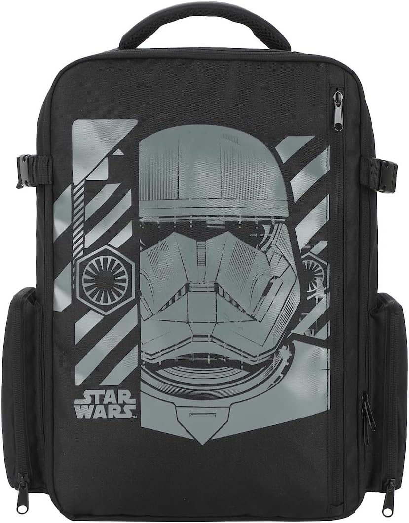 Amazon.com | Bioworld Star Wars Stormtrooper 17" Black Large Travel ...