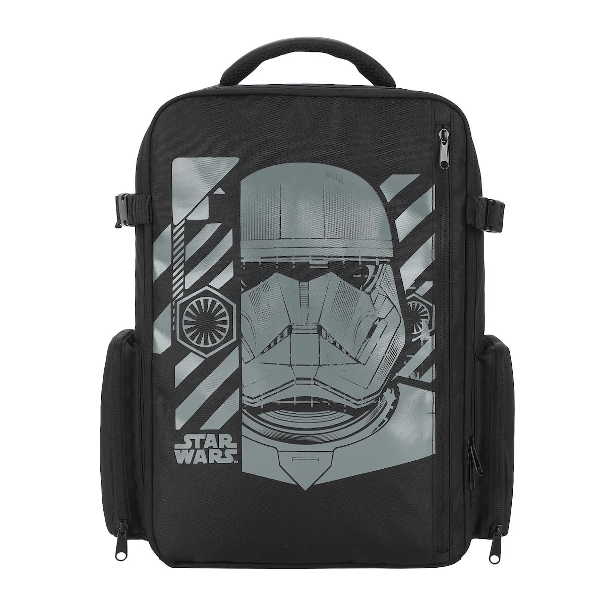 Amazon.com | Star Wars Stormtrooper 17" Black Large Travel Backpack ...