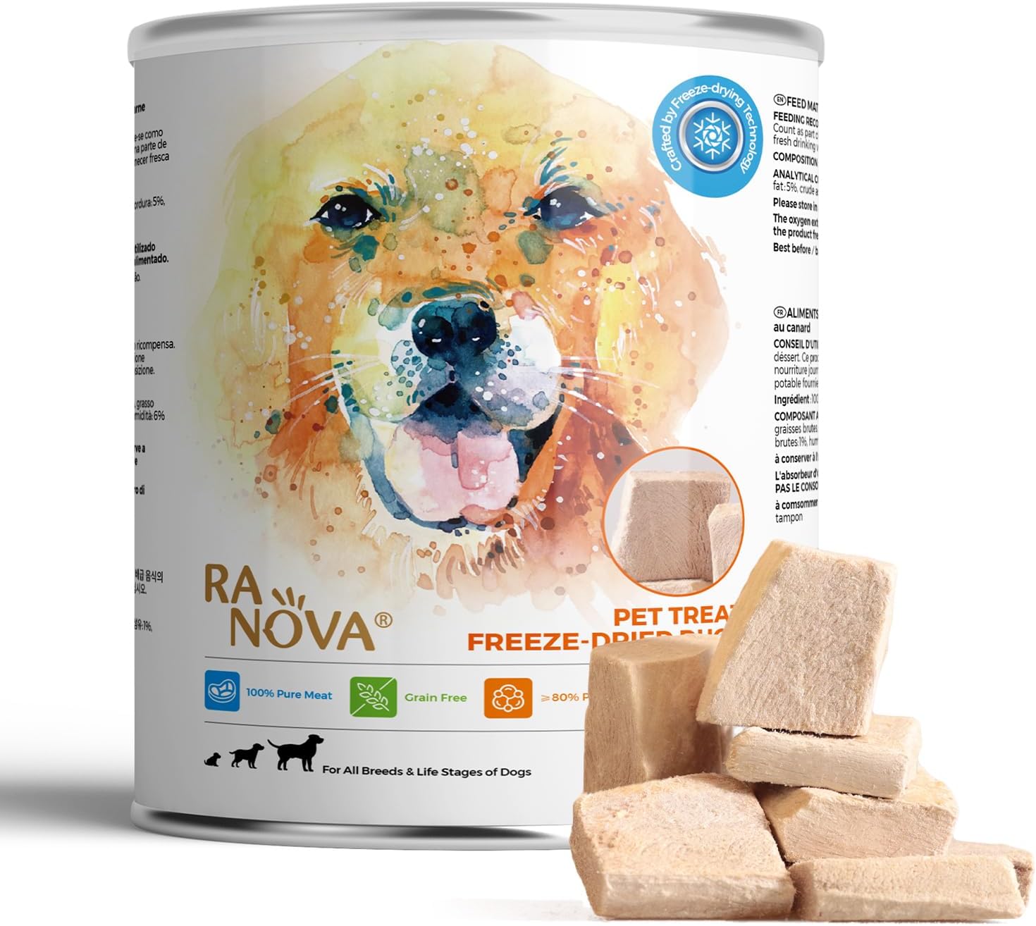 Amazon.com : RA NOVA Freeze Dried Cat Treats Lollipop-Cat Treats for ...