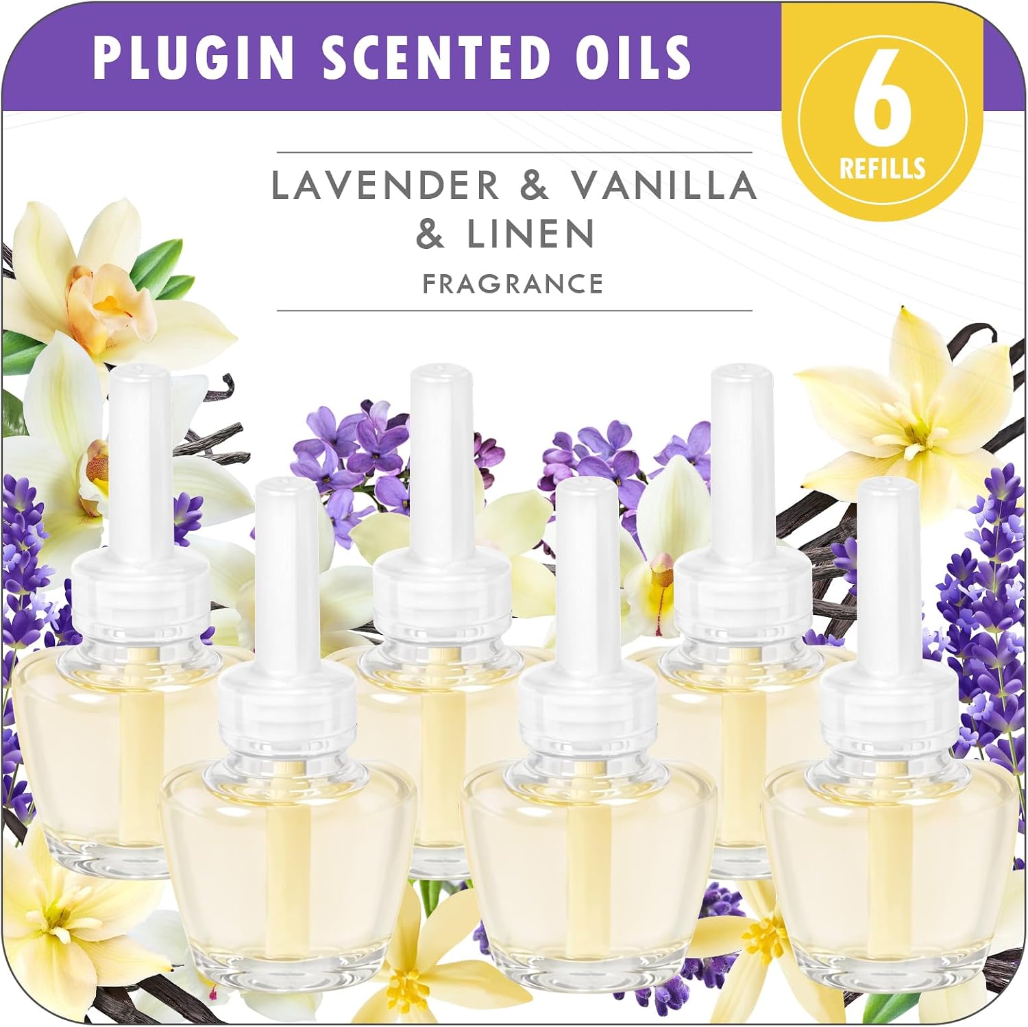 Scent-Hi Plug in Air Freshener Refills, Plug in Diffuser Refill Scent 6 ...