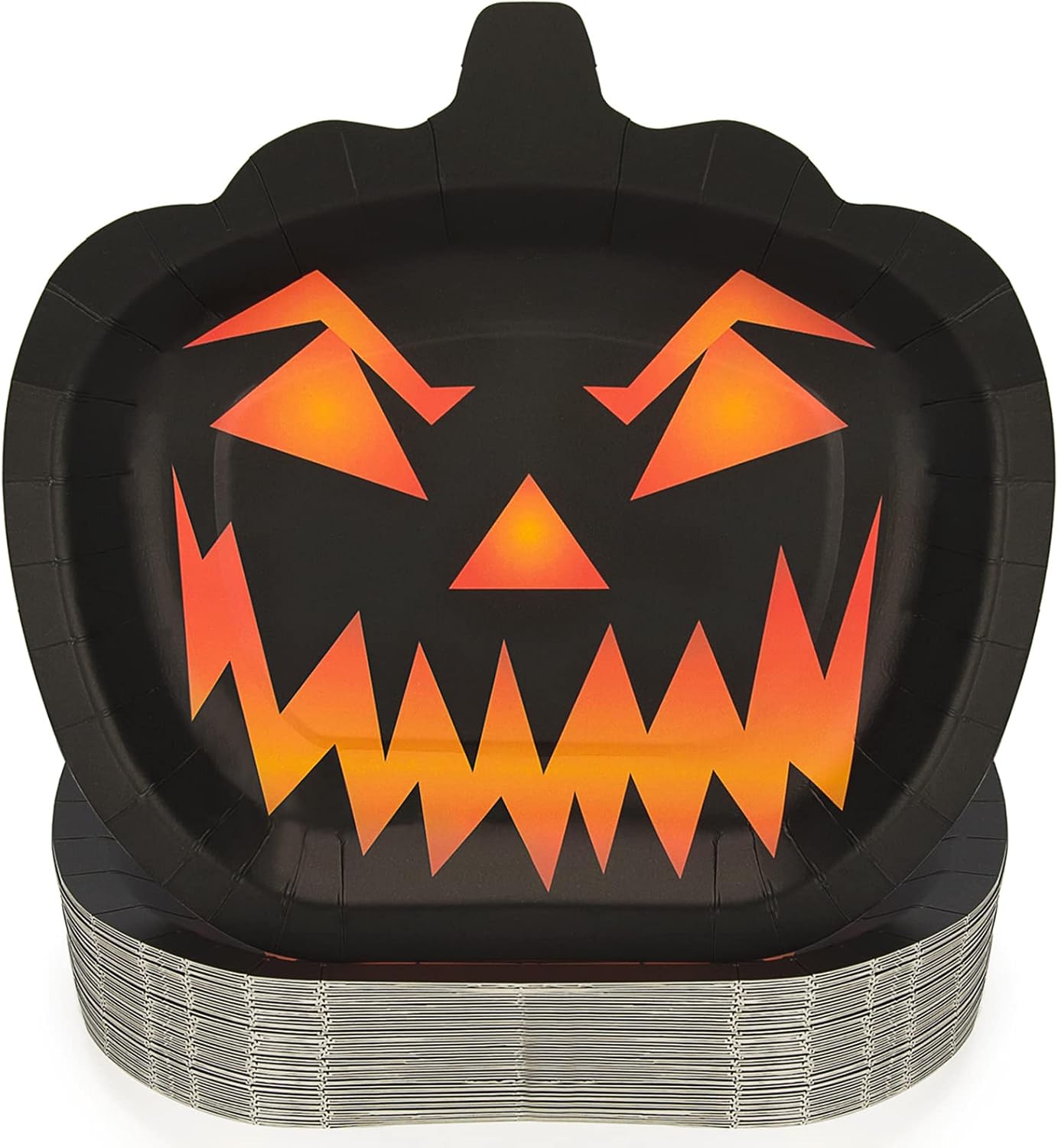 Amazon.com: EPHYO 50 Count Halloween Paper Plates, Halloween Party ...