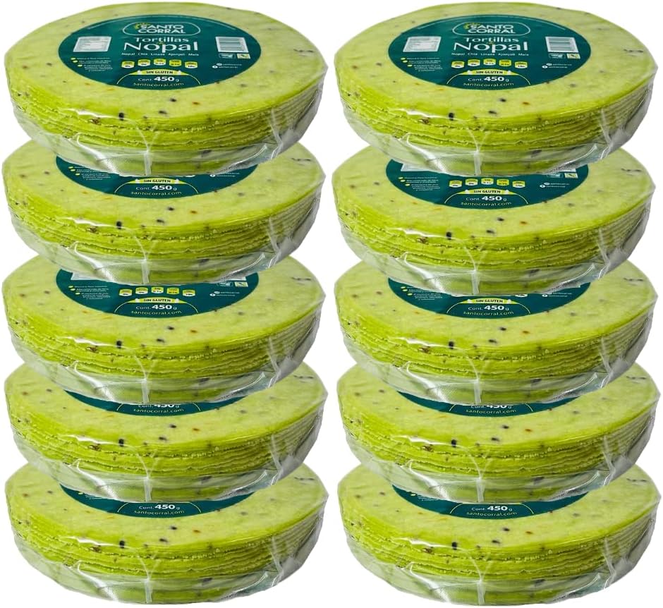 Amazon.com: Low carb Tortillas cactus santo corral gluten free keto ...