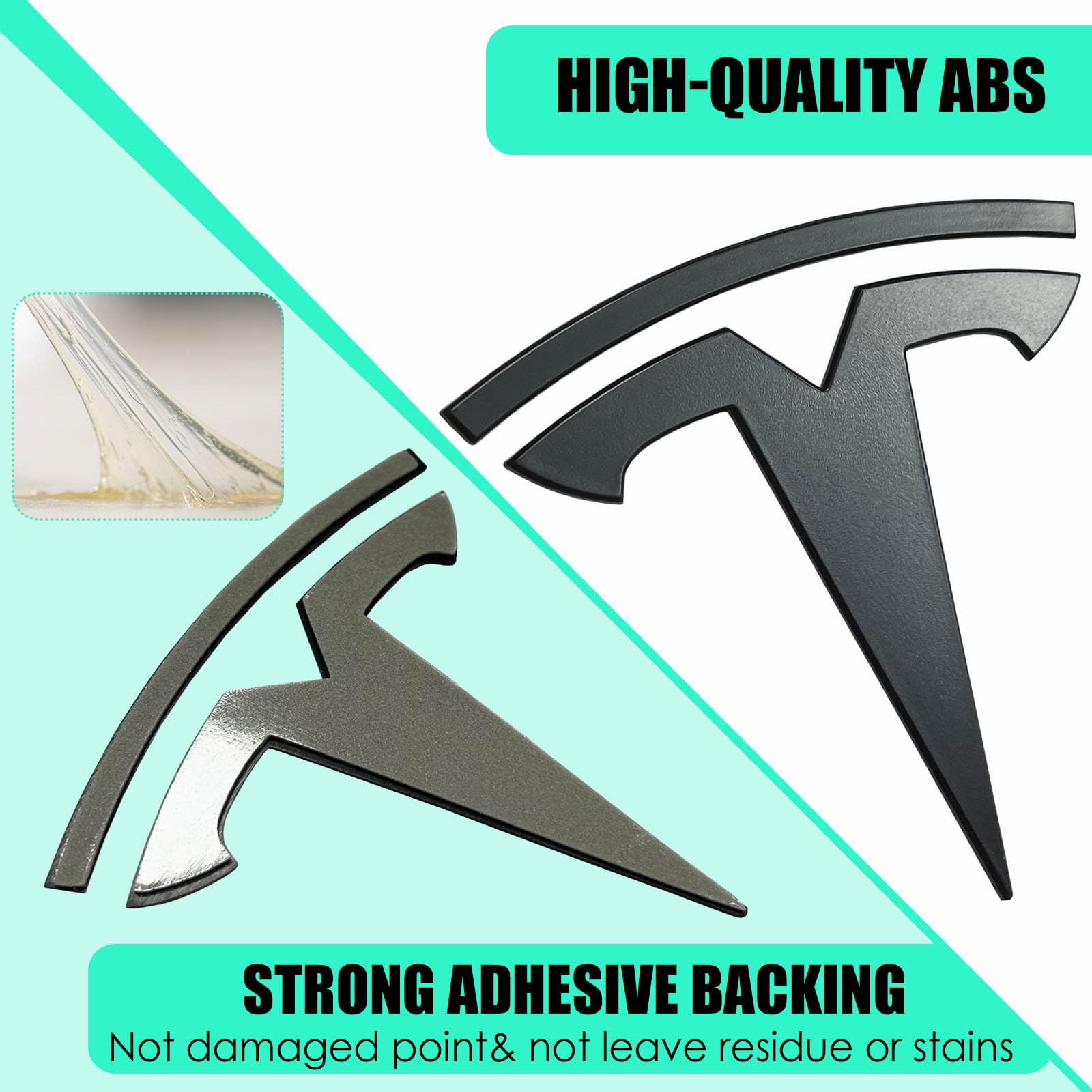 Snapklik.com : KENPENRI Model 3 Logo Sticker Decals For Tesla Model 3 ...