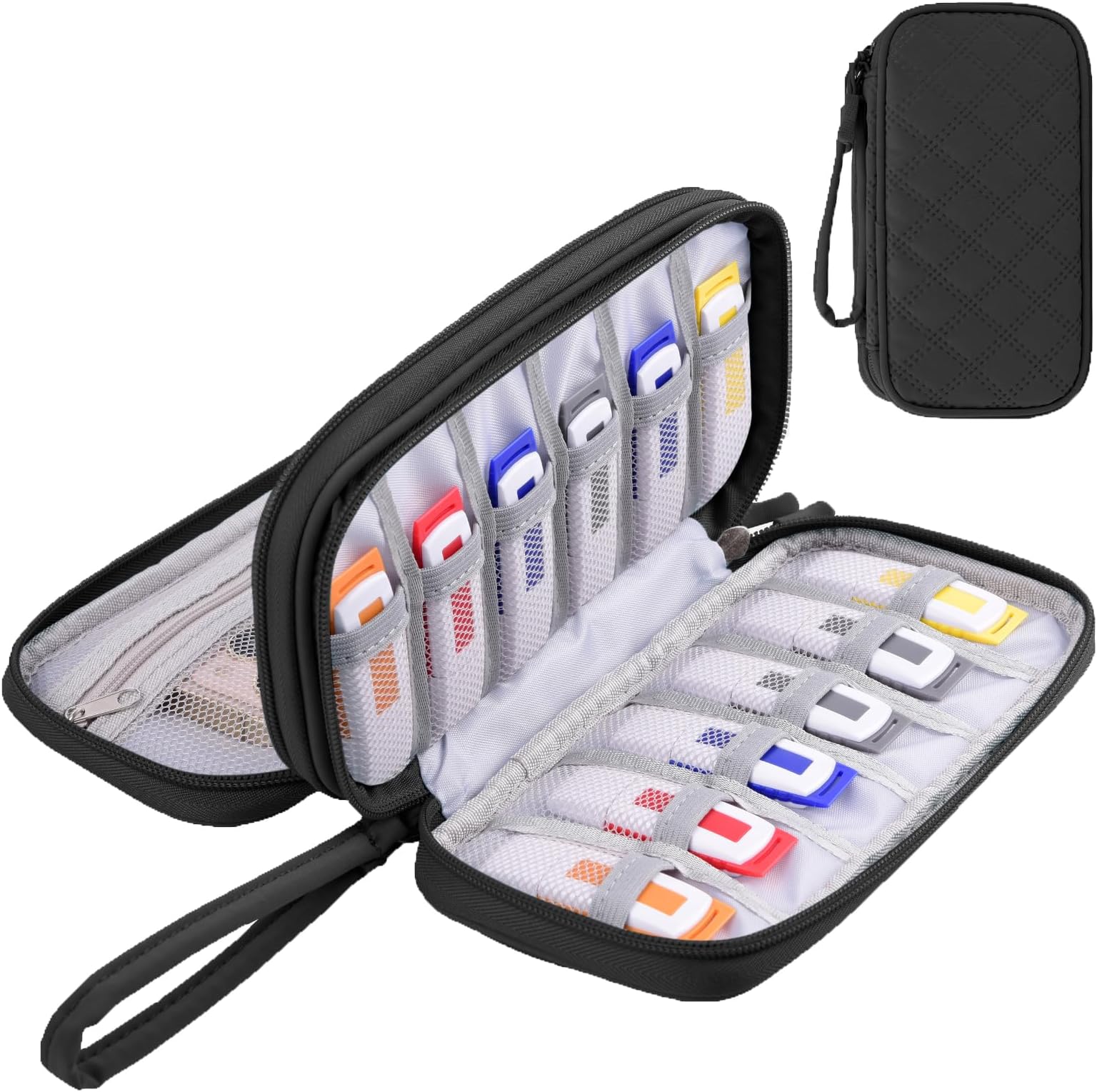 Amazon.com: Lacdo USB Flash Drive Case Thumb Drive Holder Case ...