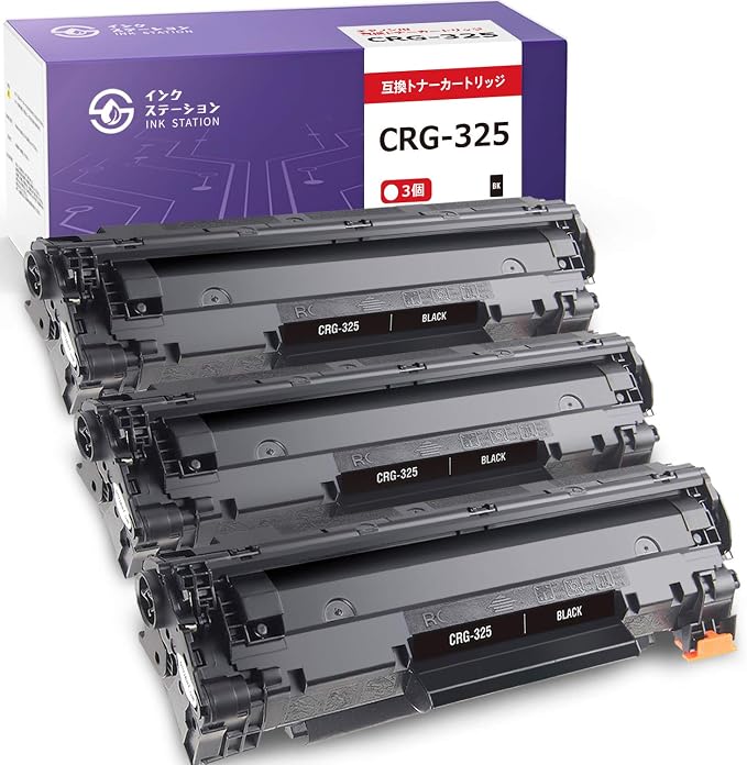 Amazon.co.jp: インクステーション CRG-325 キャノン Canon 互換トナーカートリッジ crg325 3個セット ...