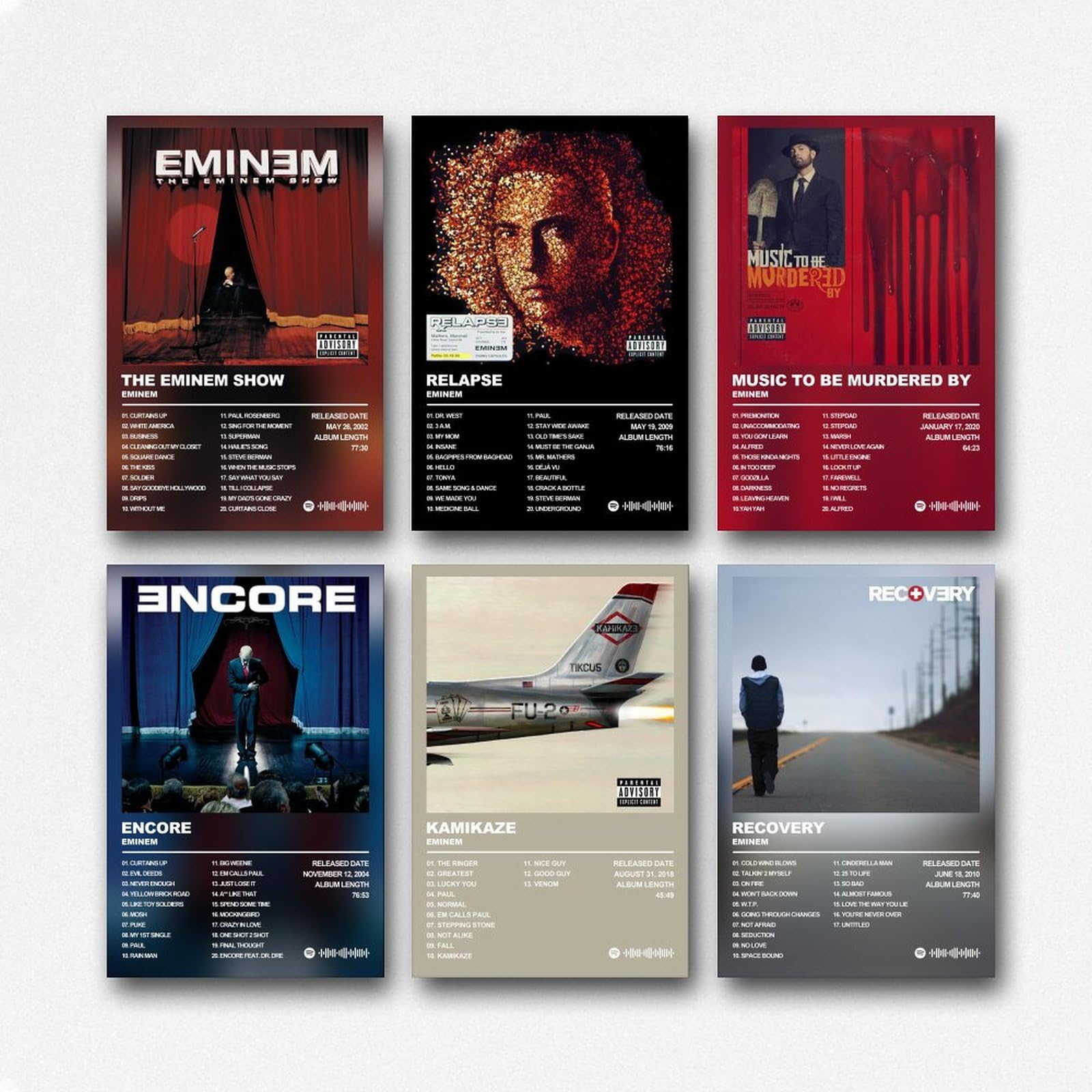 Eminem Album Covers In Order Eminem Posters – Original Poster Shop