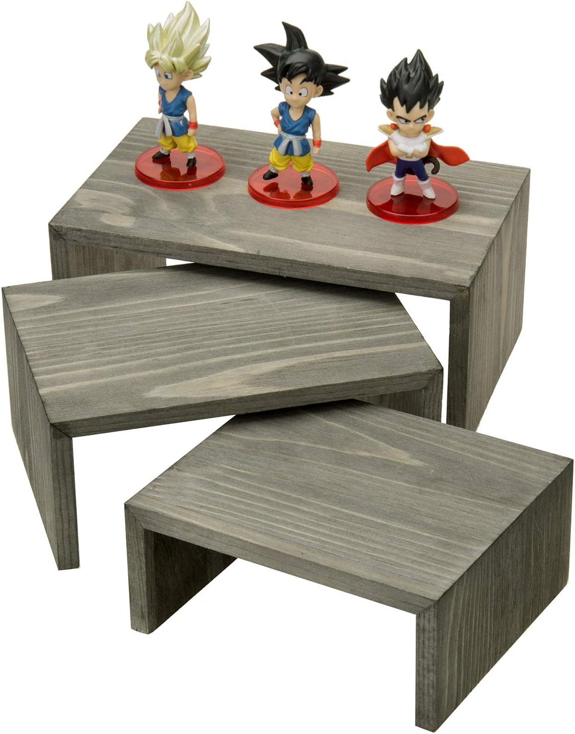 Amazon.com | MyGift Vintage Gray Wood Cupcake Stand, Small Retail ...