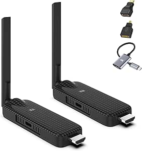 Amazon.com: LIULANZ Wireless HDMI Receiver and Transmitter USB-C Extender Kit,Plug & Play 165FT ...