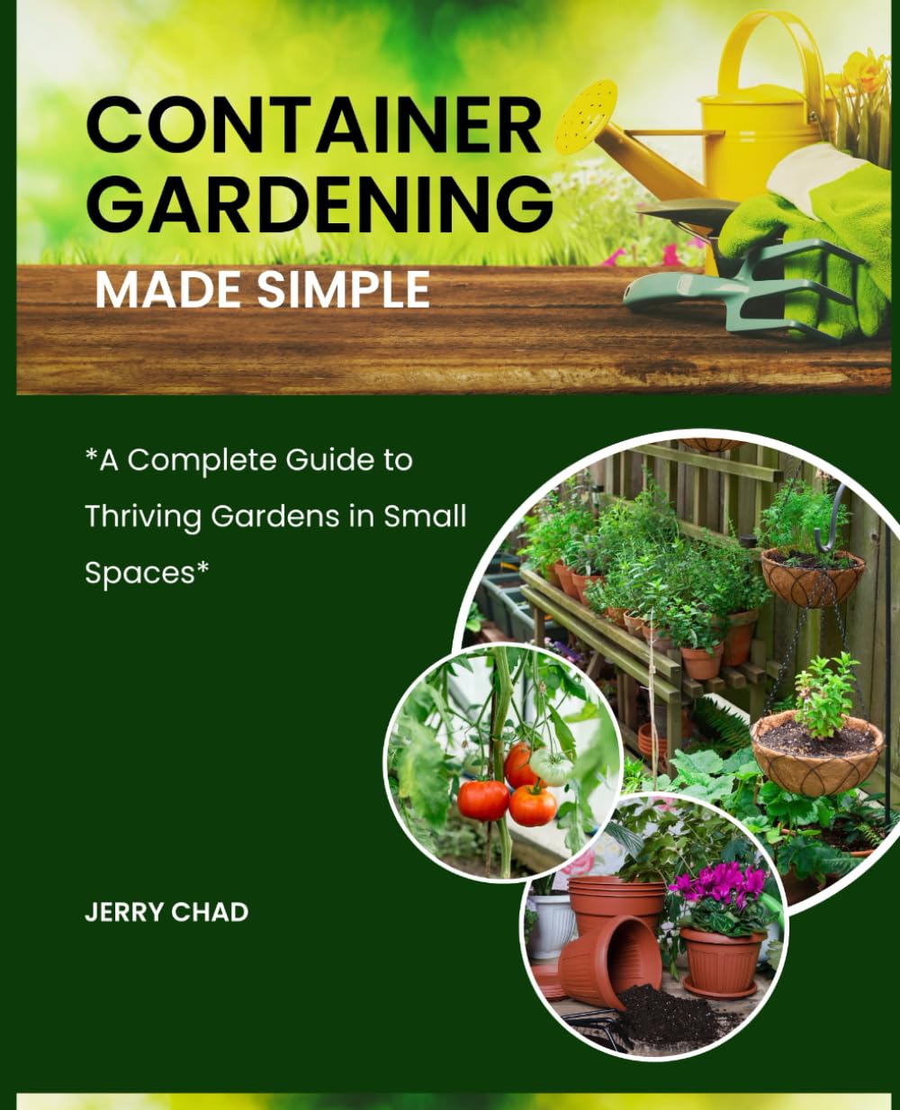 Container Gardening Made Simple: A Complete Guide to Thriving Gardens in Small Spaces: Chad ...