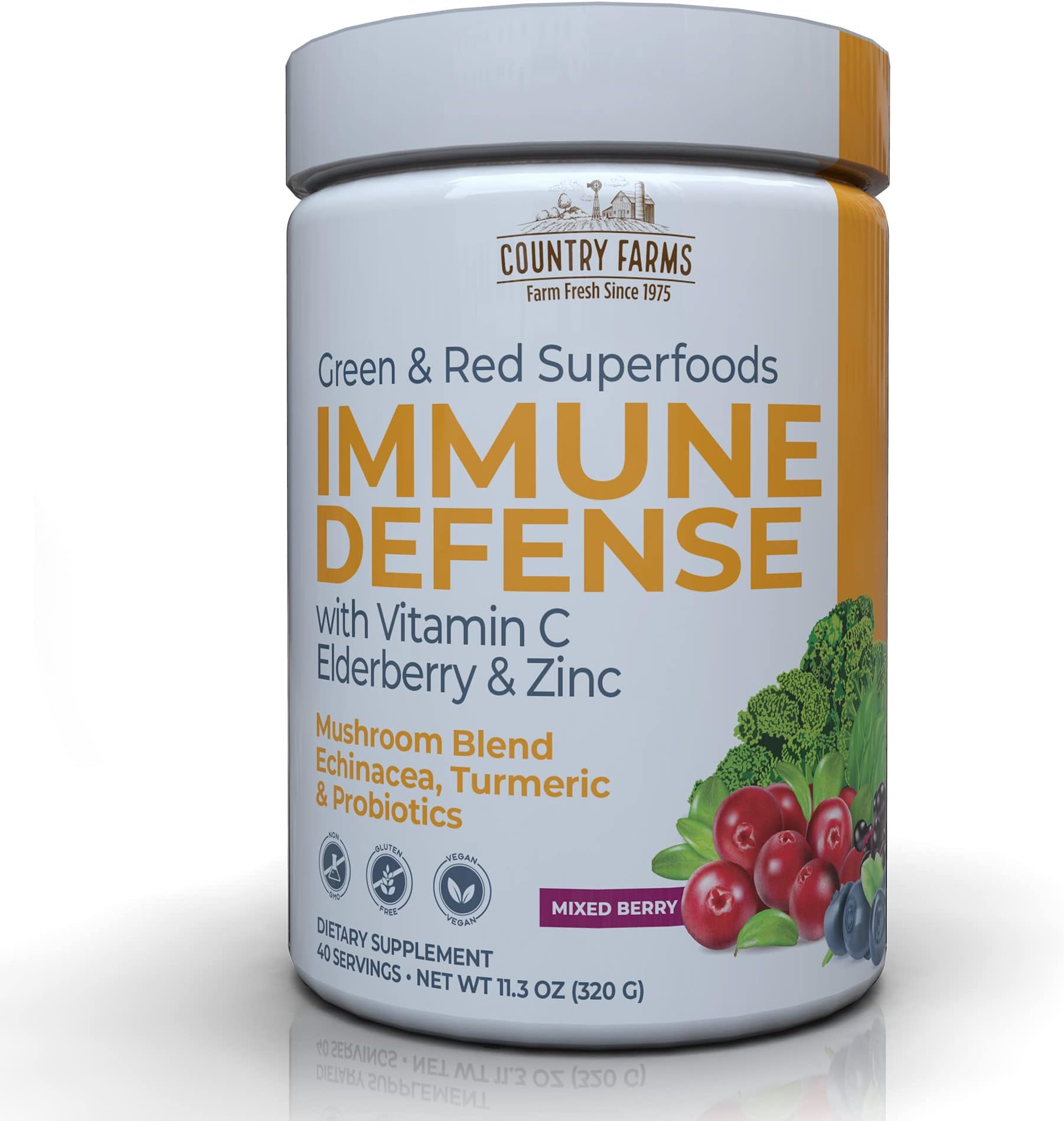 Amazon.com: COUNTRY FARMS Immune Defense Superfoods, Immune Support ...