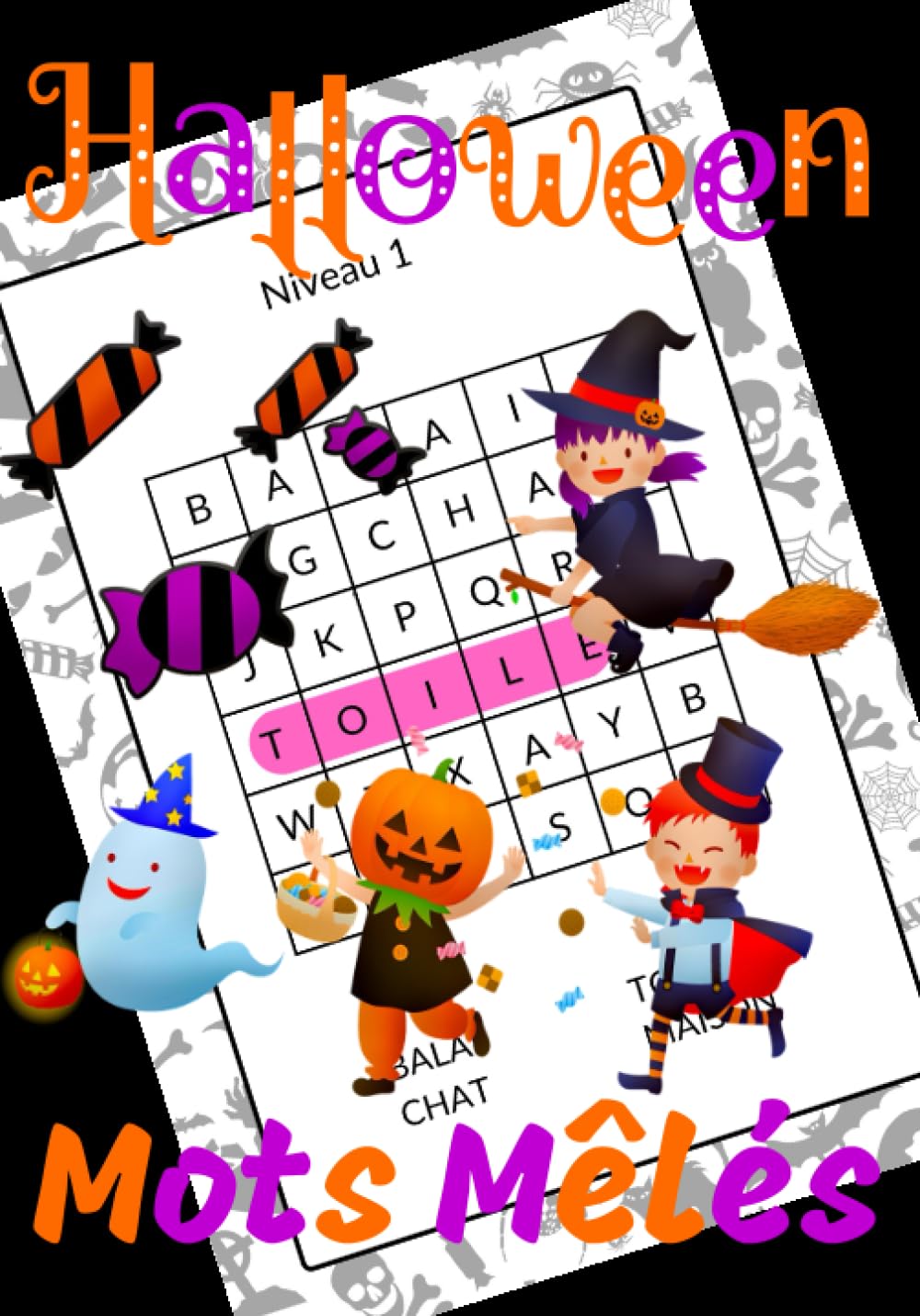 Amazon.fr - Halloween Mots Mêlés: 3-6 ans | Un Livre de Mots Mêlés avec ...