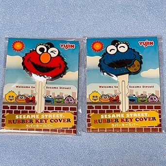 Amazon.co.jp: Sesame Street SESAME STREET Rubber Key Cover : Toys & Games