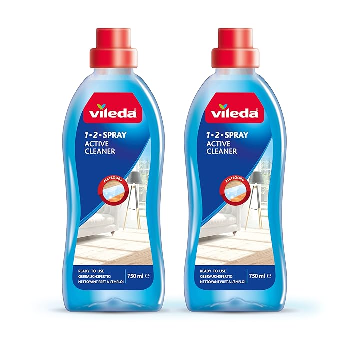 Buy Vileda 1-2 Spray Floor Cleaning Liquid for Cleaning Floors with ...