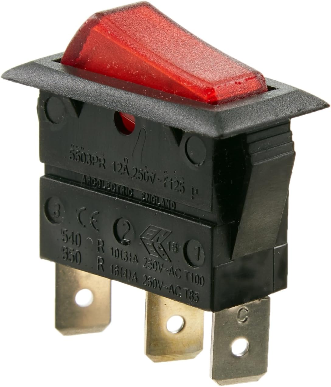 Hubbell-Bell 6437 Rocker Switch Lighted - Wall Light Switches - Amazon.com