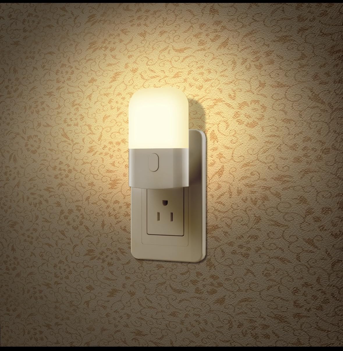 Led Night Light Plug into Wall, 4 Modes Brightness Adjustable, 2700K ...
