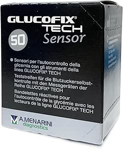 GLUCOFIX TECH SENSOR 50PZ : Amazon.it: Salute e cura della persona