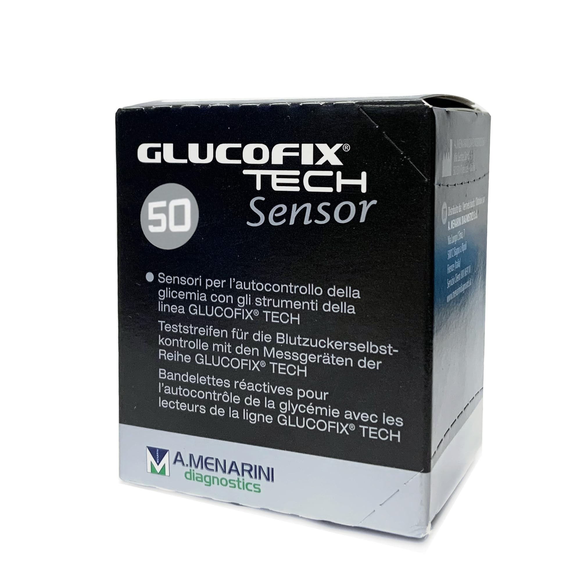 GLUCOFIX TECH SENSOR 50PZ : Amazon.it: Salute e cura della persona