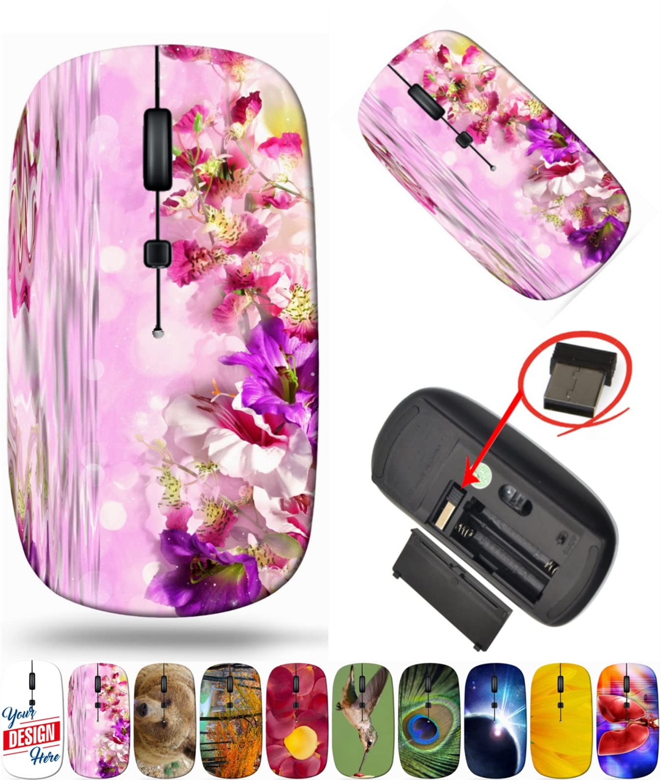 Amazon.com: maizi Wireless Mouse MacBook for Mac Laptop PC Chromebook ...