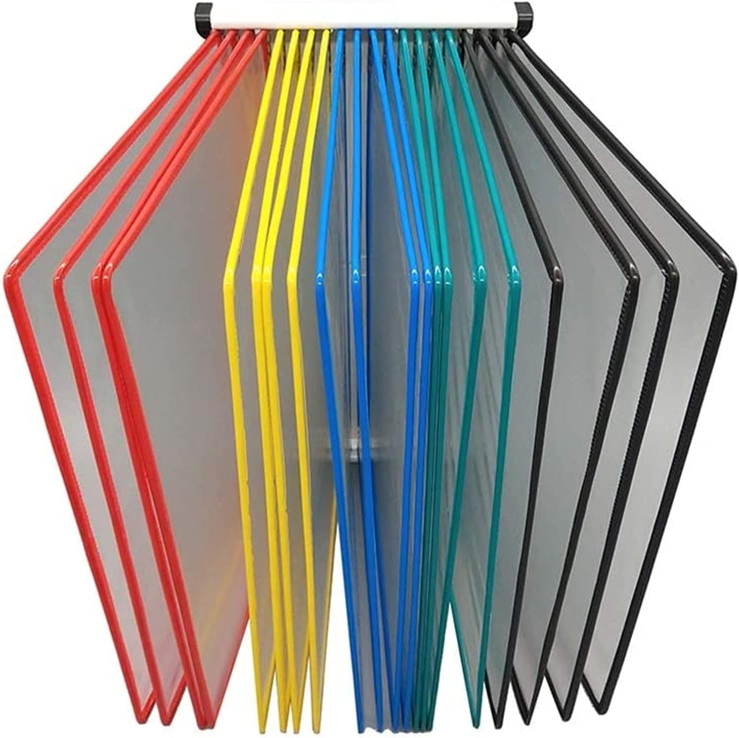 LQ A4 Folder Wall-Mounted File Folder Organizer, 20page Poster Flip ...