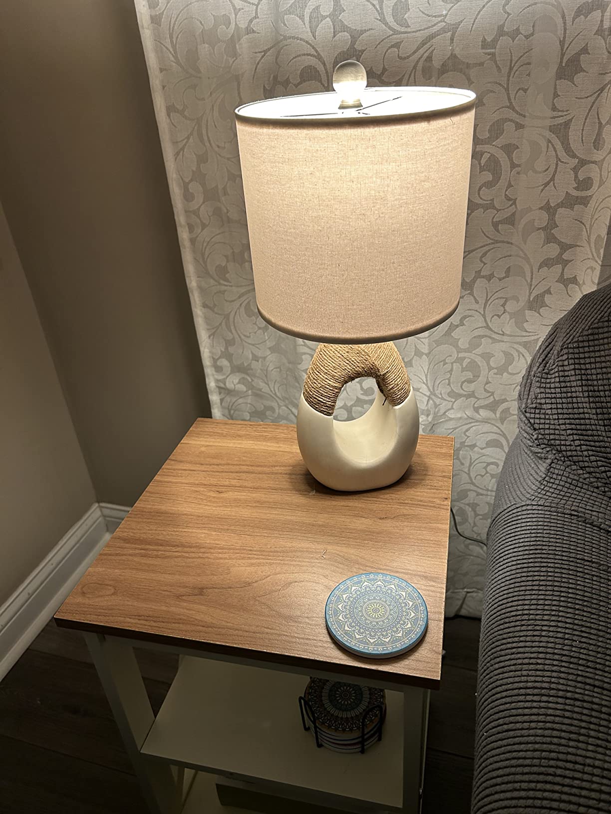 $14/mo - Finance OYEARS Table Lamps Bedroom Living Room Set 2 Sleeping ...