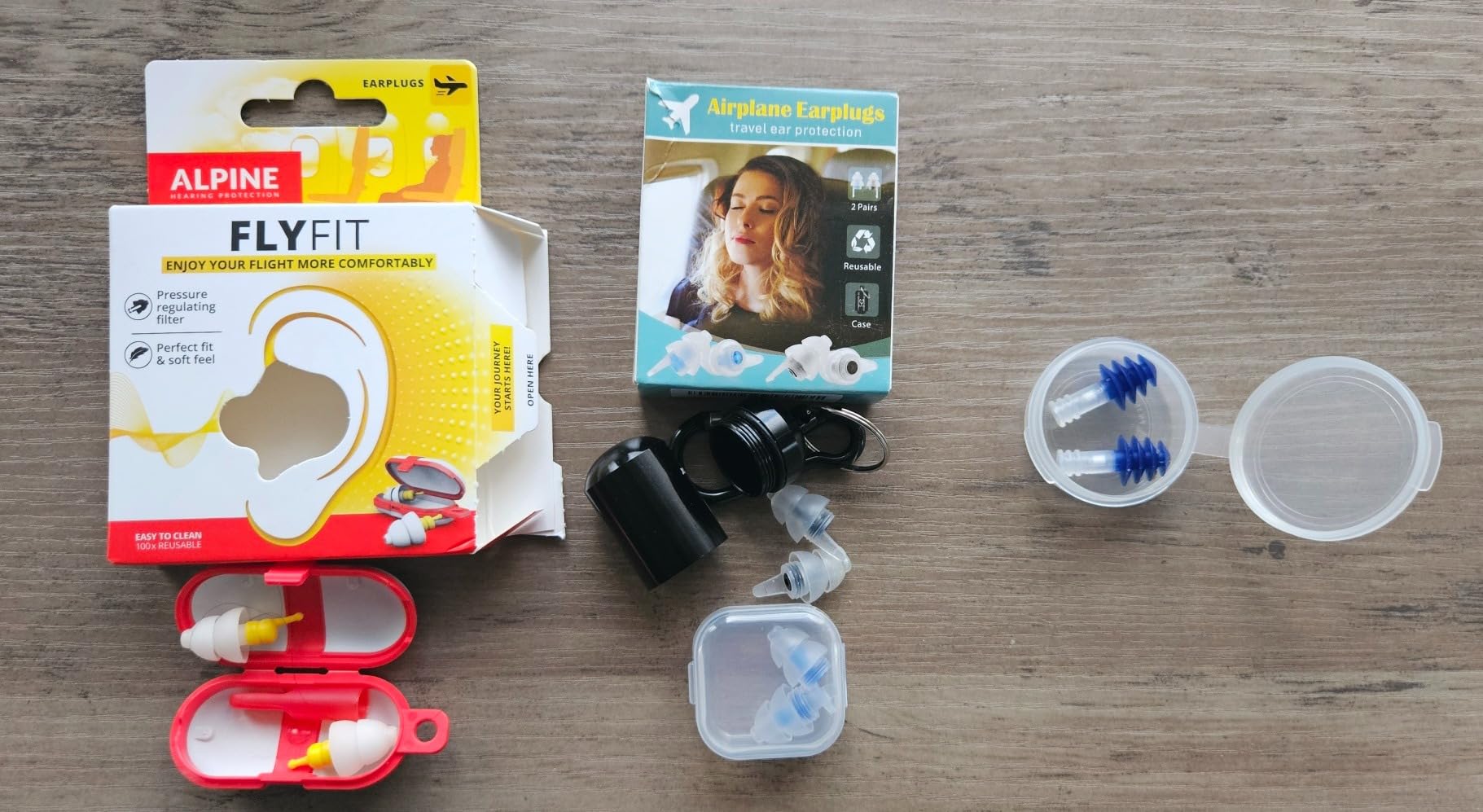 Alpine FlyFit - Earplugs for Pressure Relief & Preventing Ear Pain ...