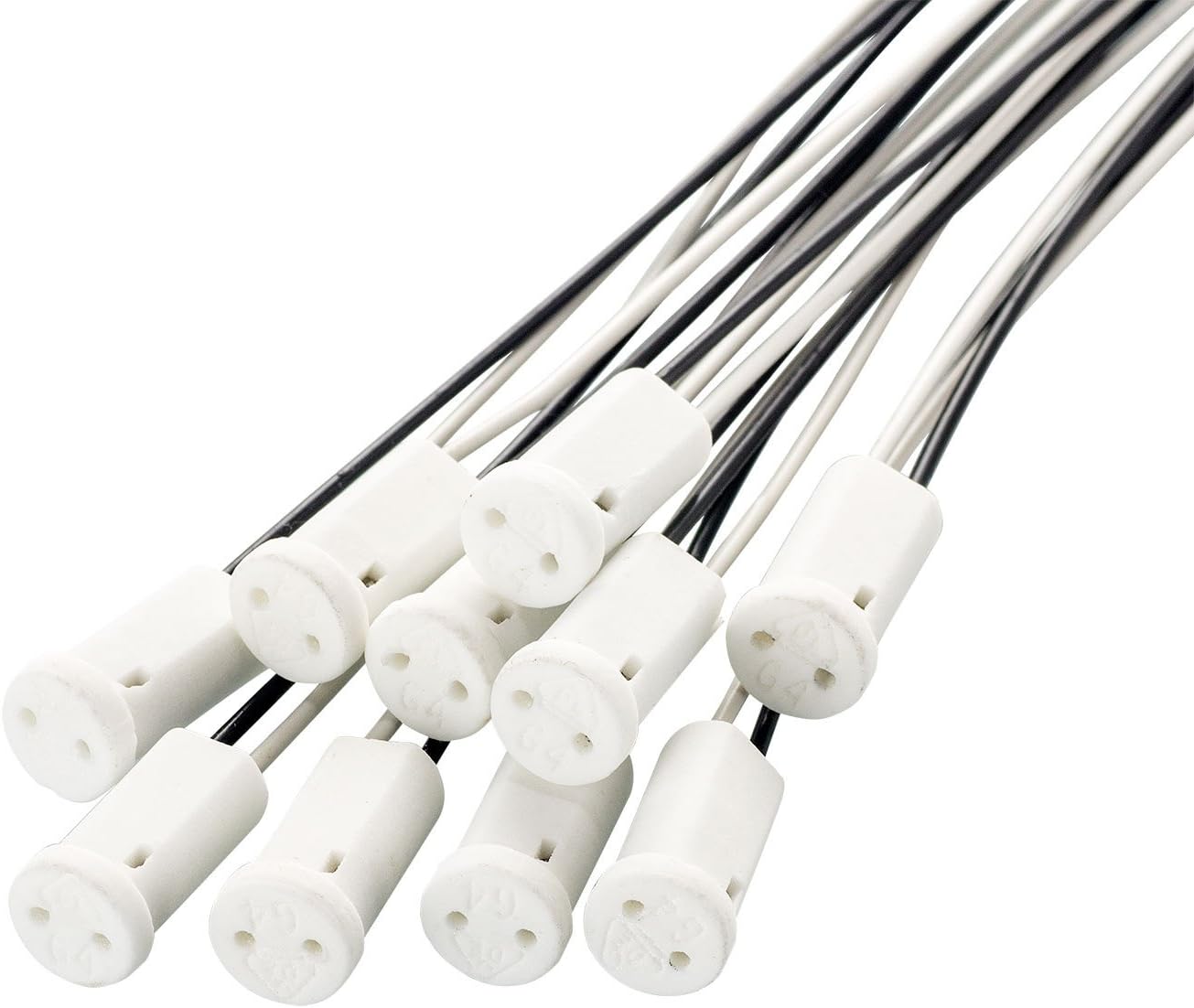 Quluxe G4 LED Bulb Socket Halogen Base Ceremic Lamp Holder Socket ...