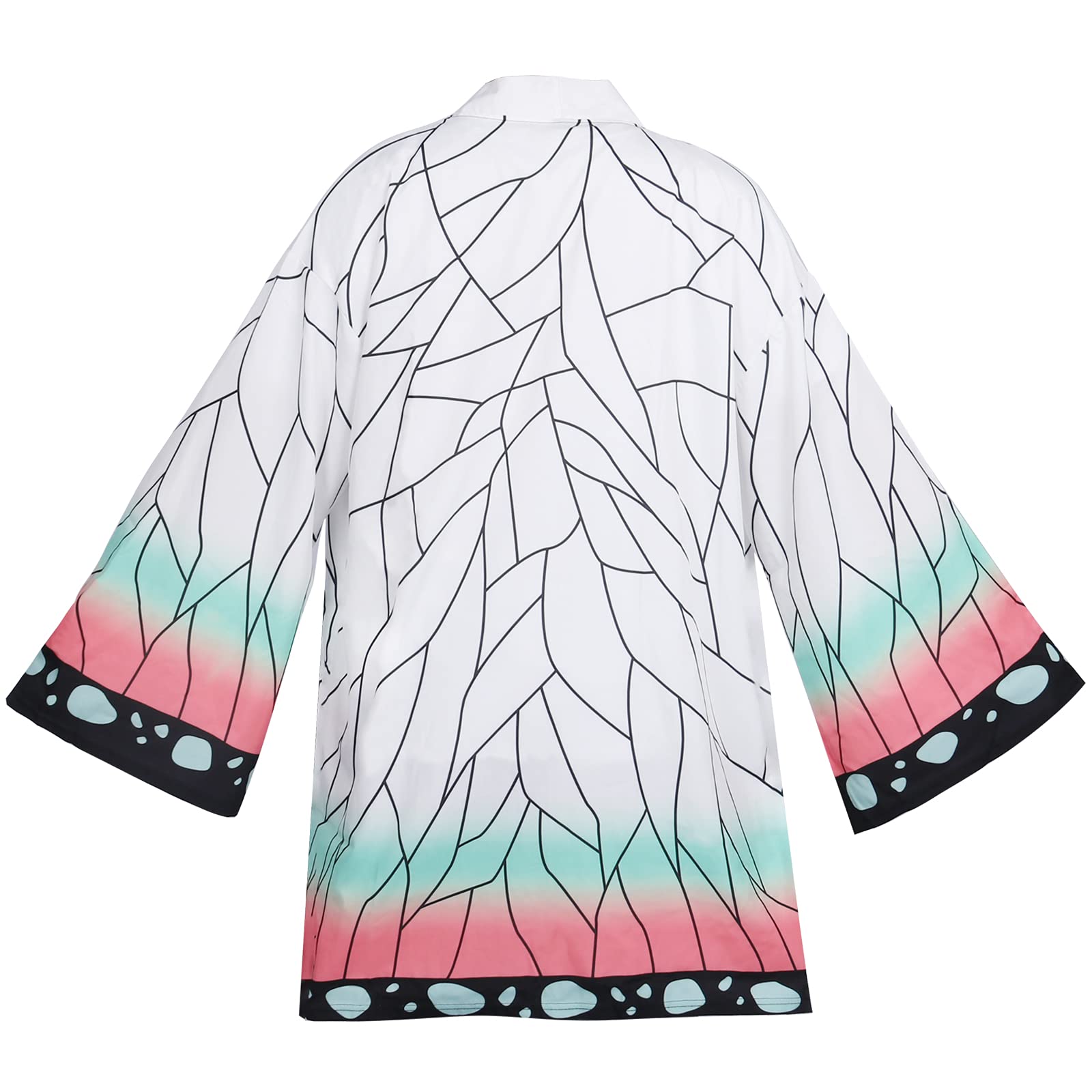 Formemory Demon Slayer Cosplay Cape Costume Halloween Anime Zenitsu ...