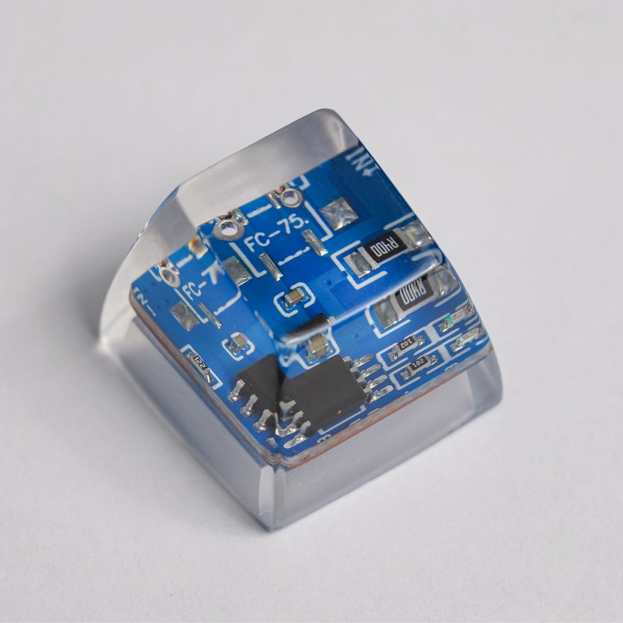 Amazon.com: Blue Circuit Keyboard Keycaps Cute Keycaps Artisan Keycap ...