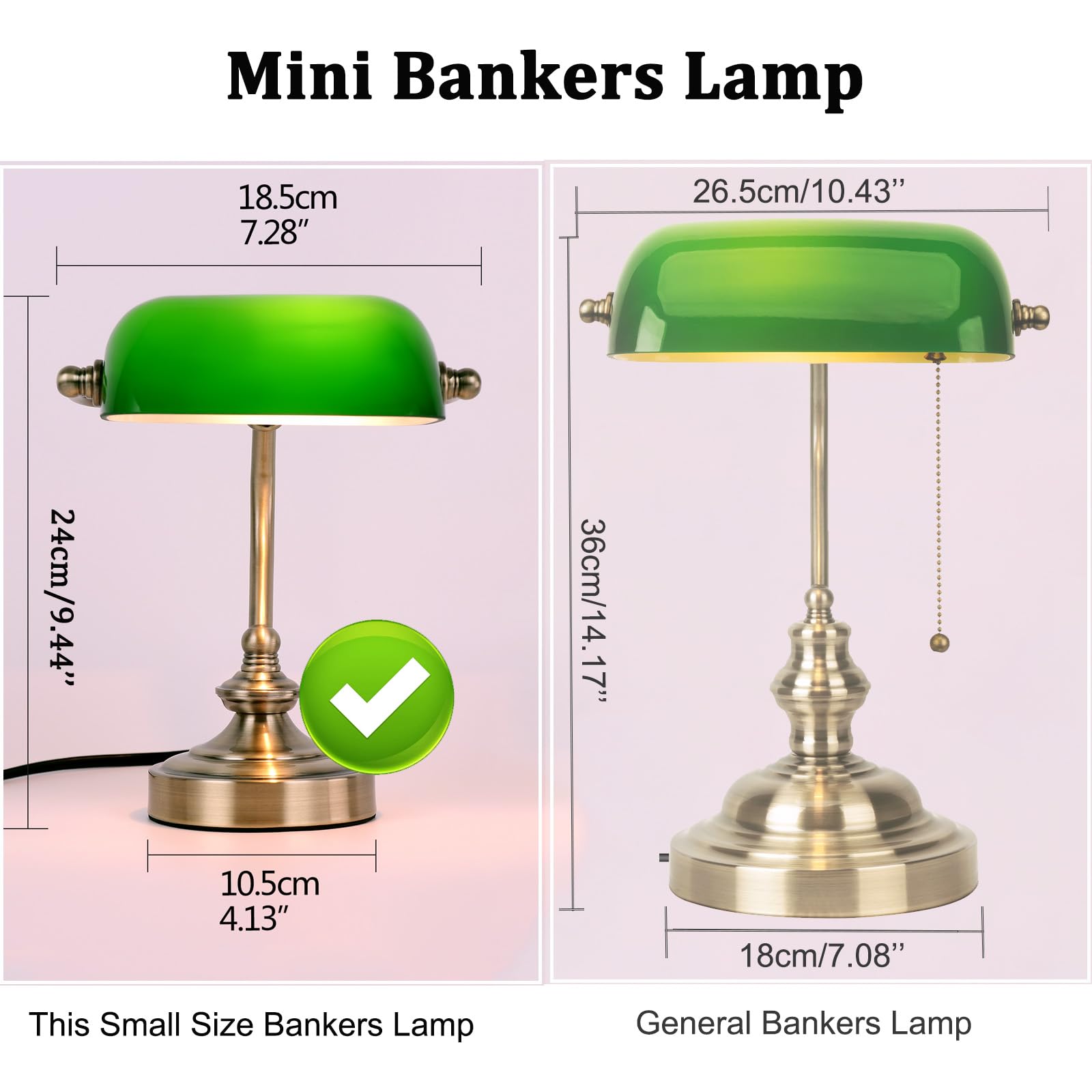 Office Depot Bankers Lamp Victory Light Bankers Brass Desk Lamp 12.5