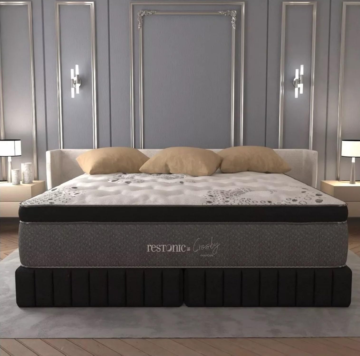 Restonic 32 CM Altura Memory Foam - Colchón King Size | 10 Años de ...