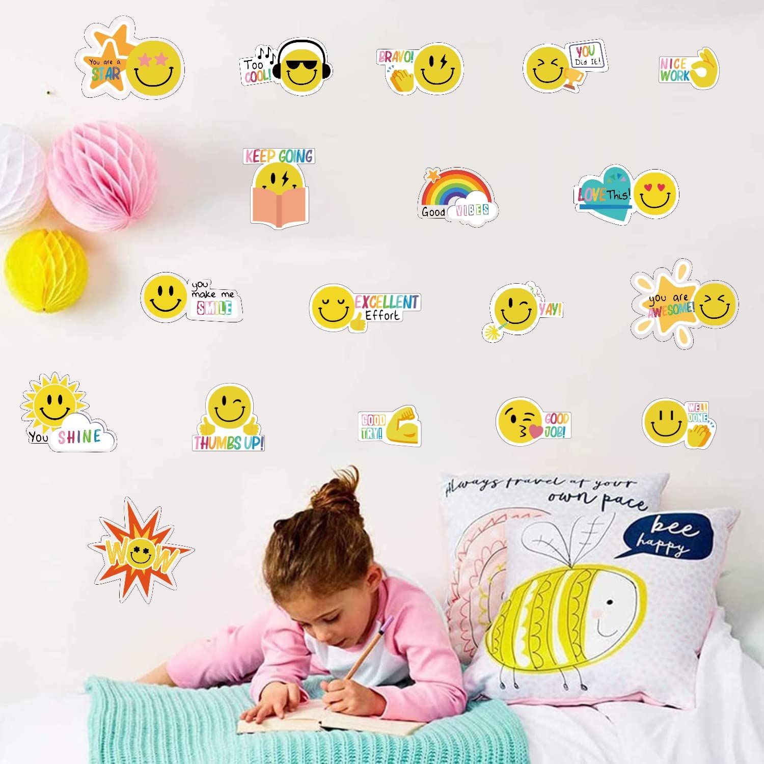 Amazon.com: TOARTI Encouragement Motivational Sticker for Student ...