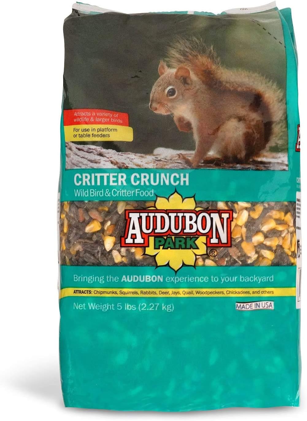 Amazon.com: Audubon Park 12234 Critter Crunch Wild Bird and Critter ...