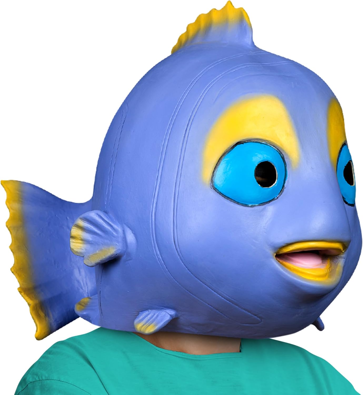 Amazon.com: Zadin Fish Mask Costume, Halloween Fish Head Mask, Fishy ...