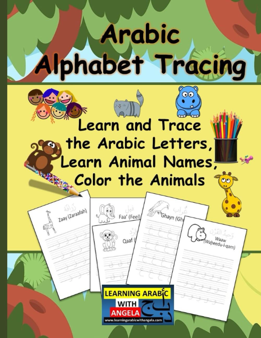 Buy Arabic Alphabet Tracing, Learn and Trace the Arabic Letters, Learn ...